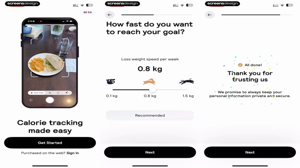 Cal AI - Calorie Tracker UI Breakdown | ScreensDesign Showcase