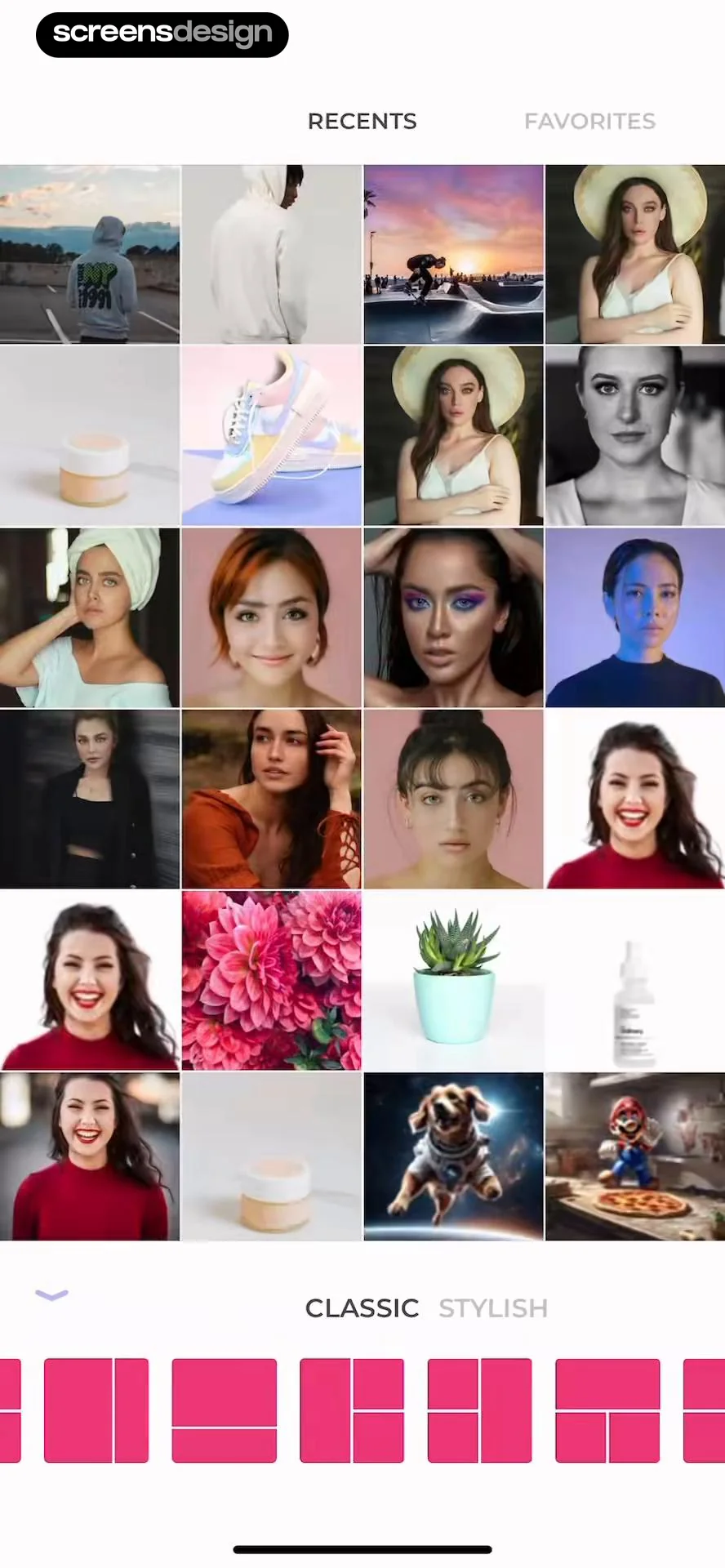 Photo Collage Maker PicJointer | ScreensDesign