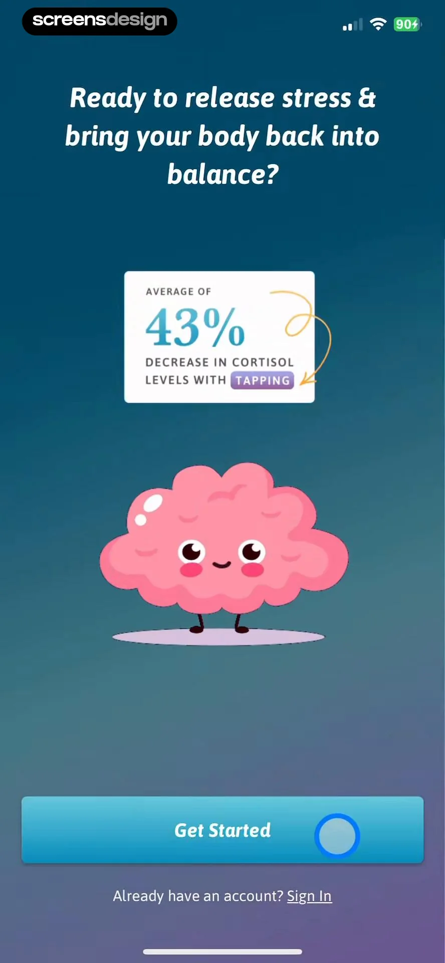 The Tapping Solution | ScreensDesign