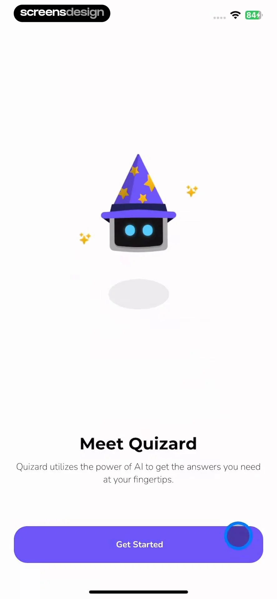 Quizard AI: Homework Helper | ScreensDesign