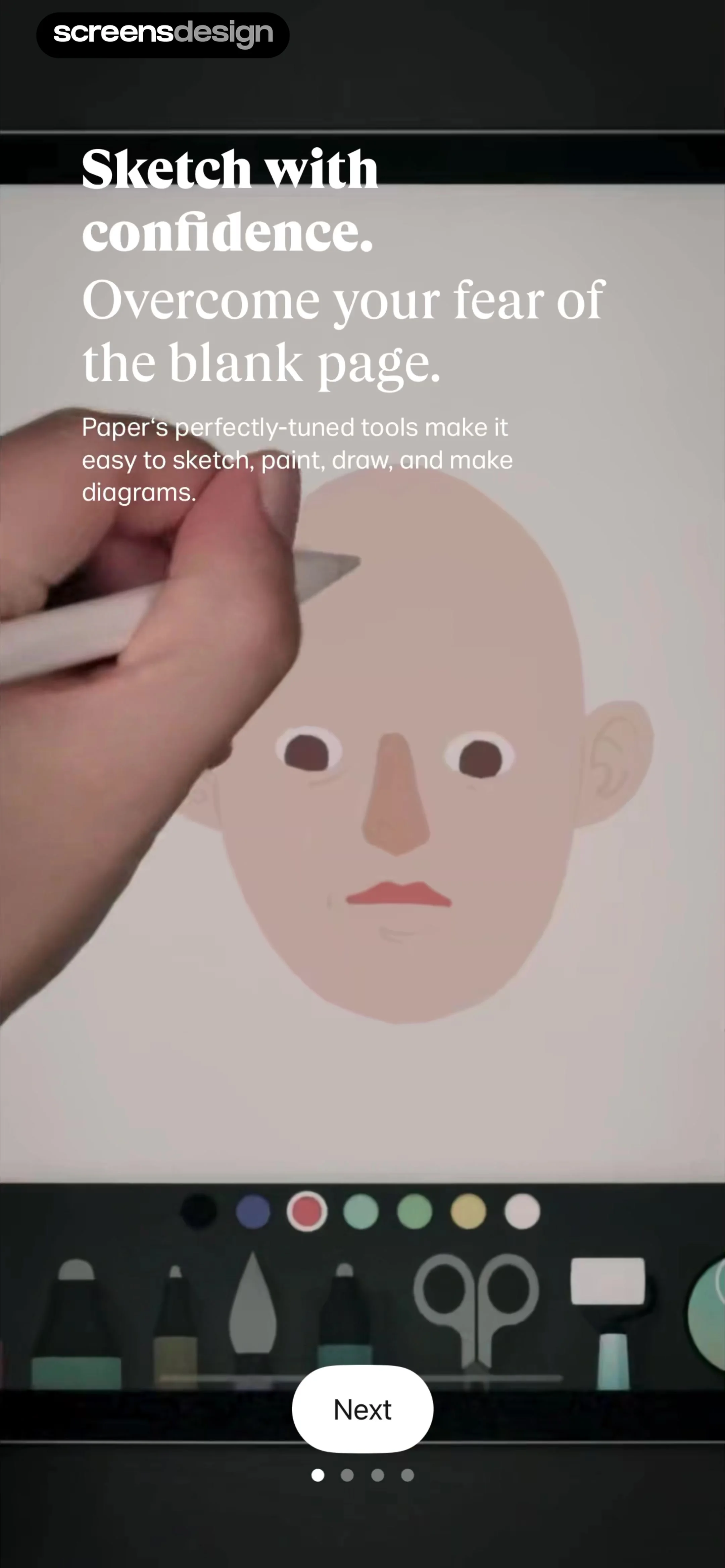 Paper: Sketch, Draw & Create | ScreensDesign
