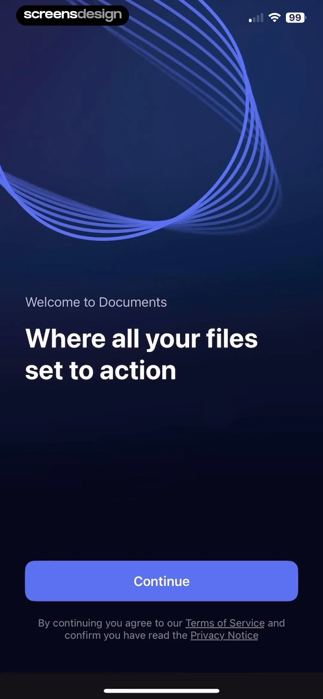 Documents: File Manager & Docs | ScreensDesign