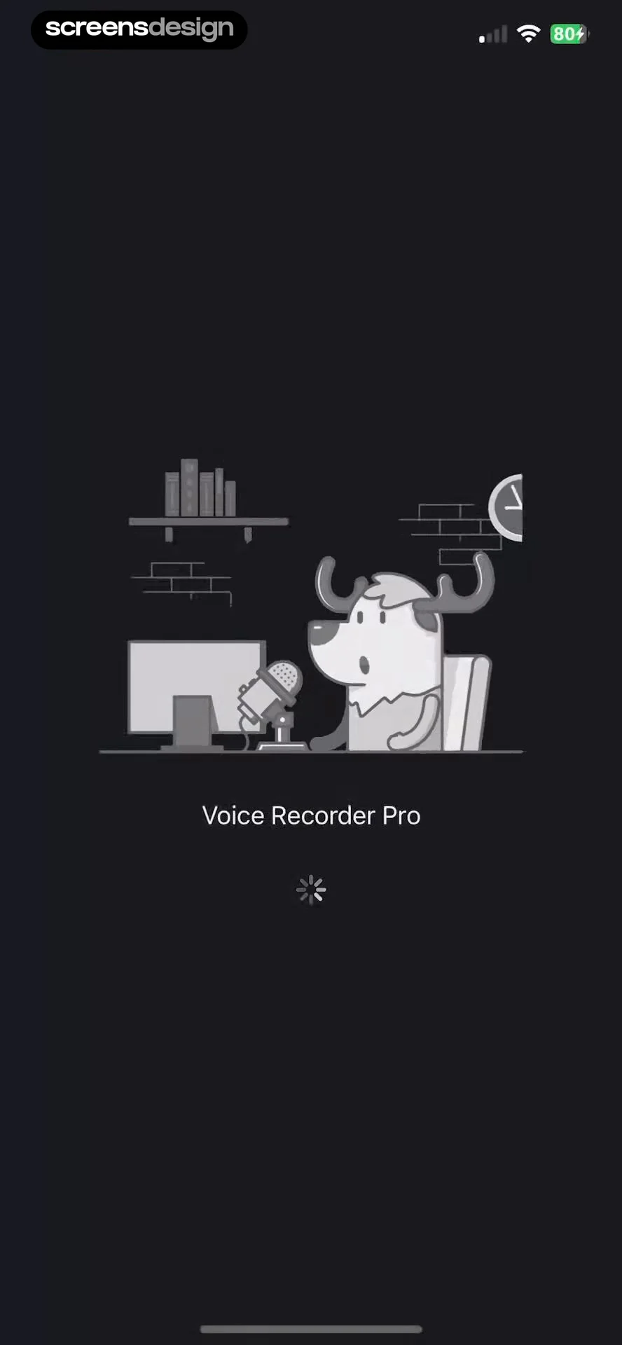 Voice Recorder & Notes Pro | ScreensDesign