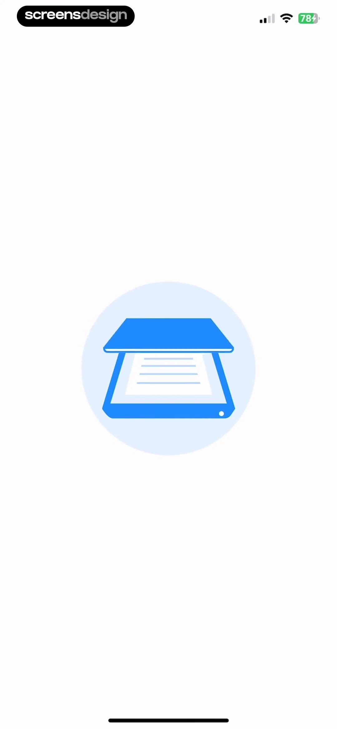 uScan - PDF Document Scanner | ScreensDesign