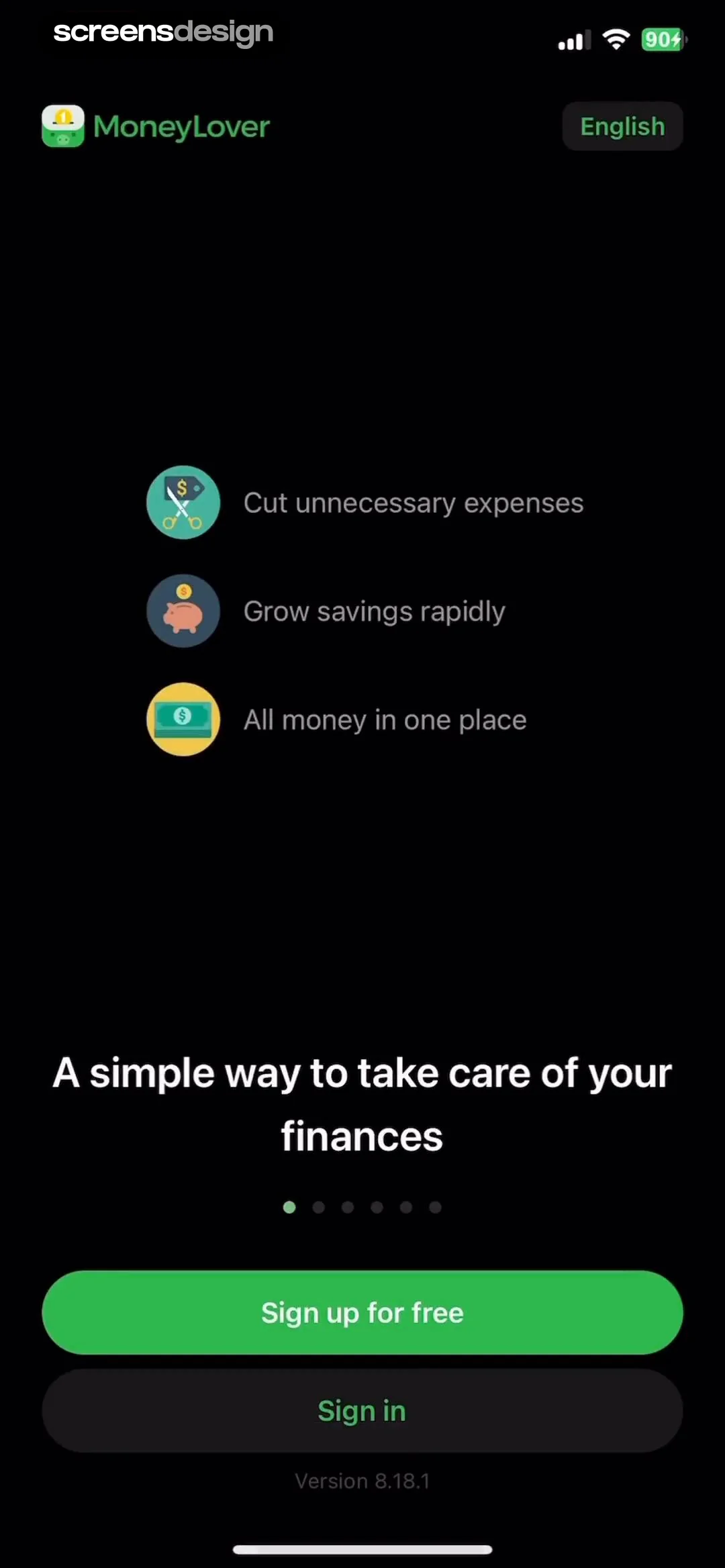 Money Lover: Money Manager | ScreensDesign