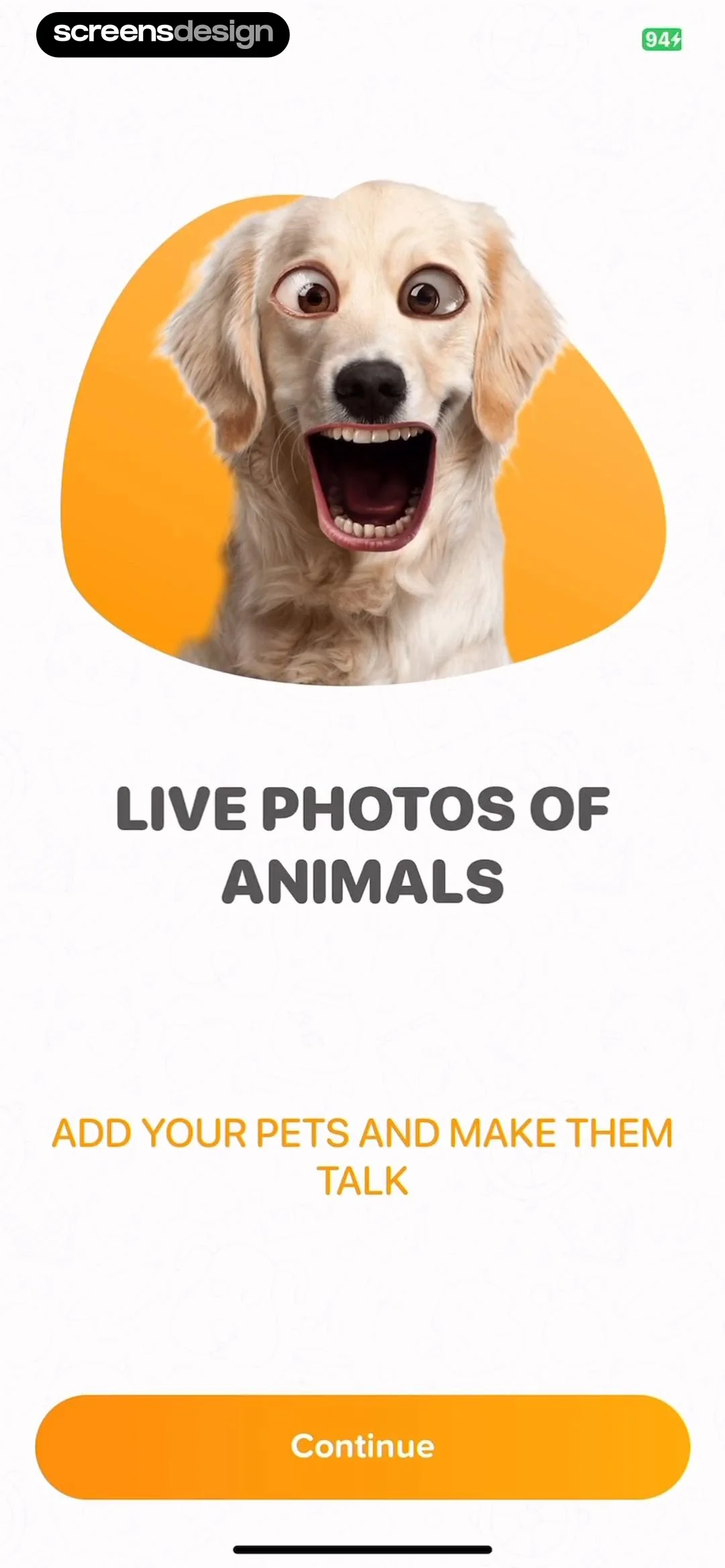 My Talking Animal & Pet App | ScreensDesign