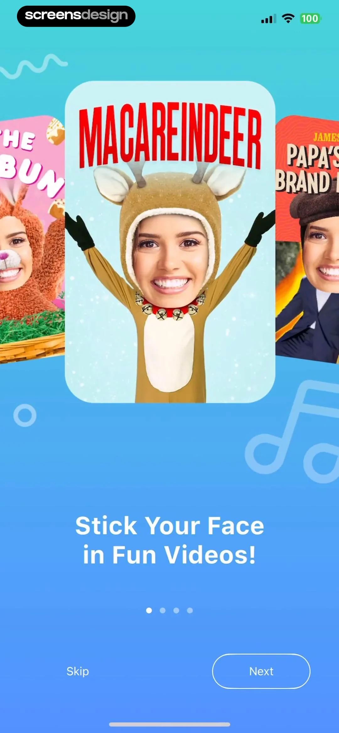 JibJab: Funny Ecards, GIFs, AI | ScreensDesign