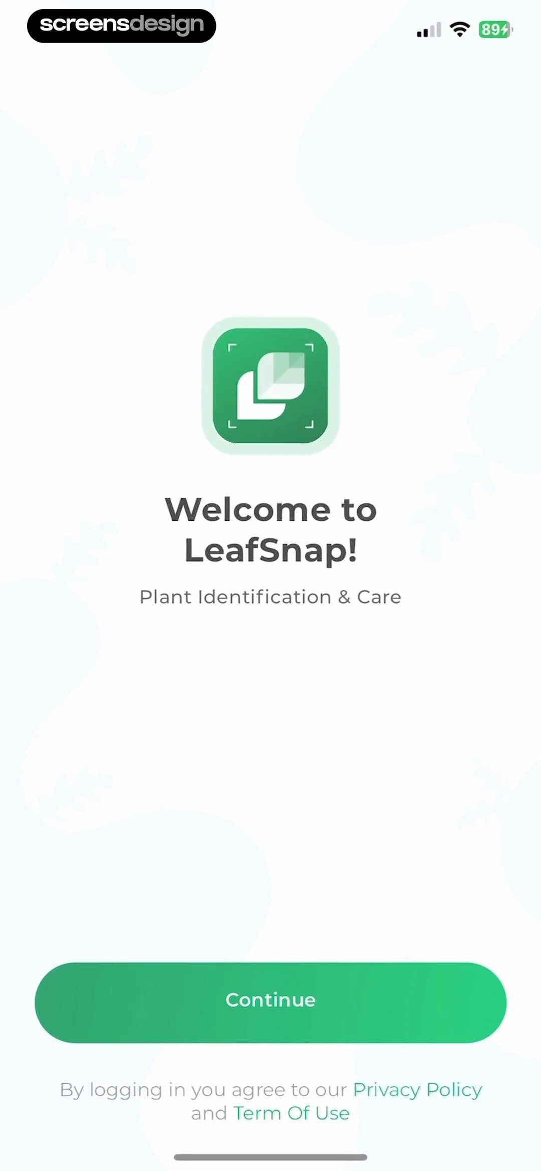LeafSnap-Plant Identification | ScreensDesign
