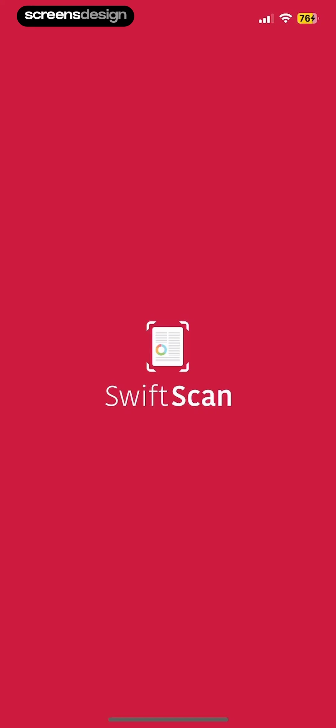 SwiftScan AI Document Scanner | ScreensDesign