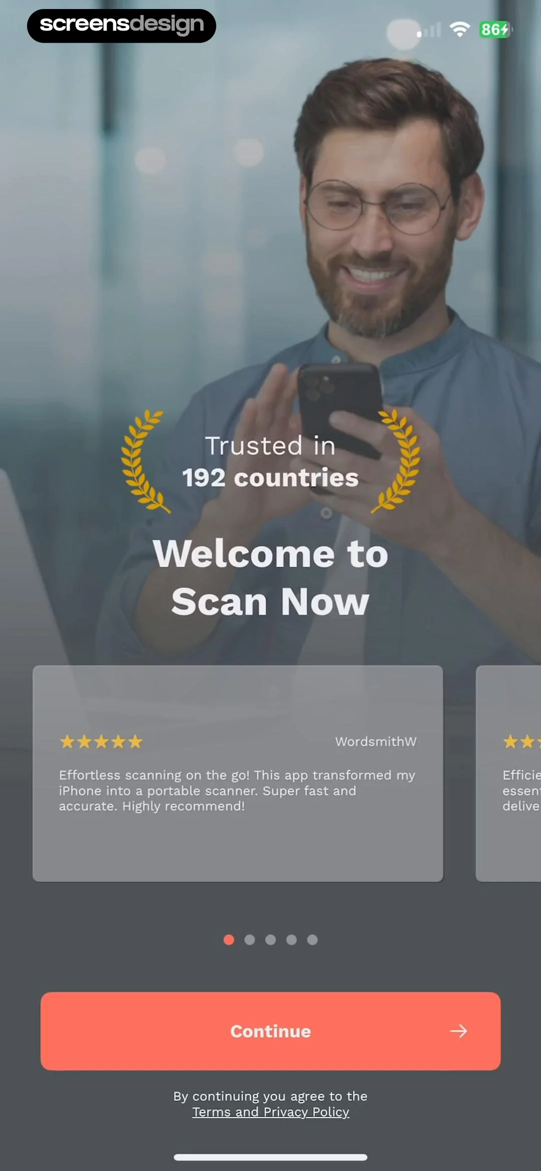 Scan Now: PDF Document Scanner | ScreensDesign