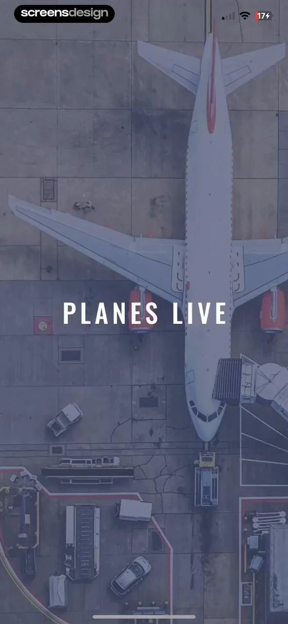 Planes Live - Flight Tracker | ScreensDesign