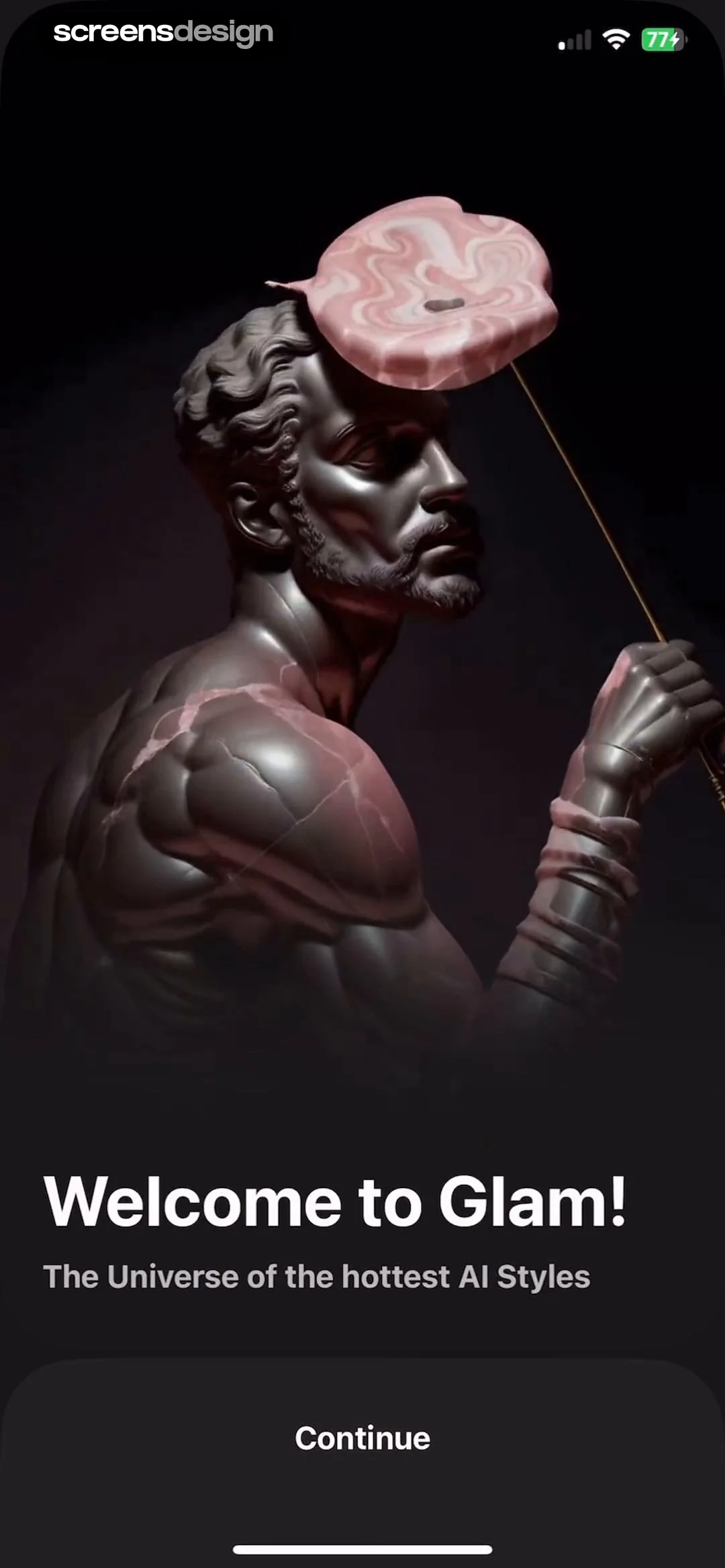 Glam AI: Video & Photo Editor | ScreensDesign