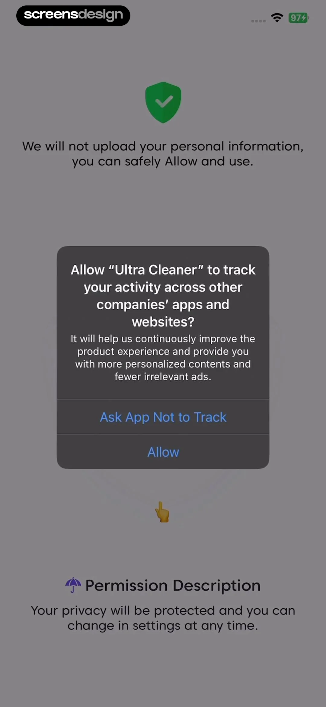 Ultra Cleaner-Storage Cleaner | ScreensDesign