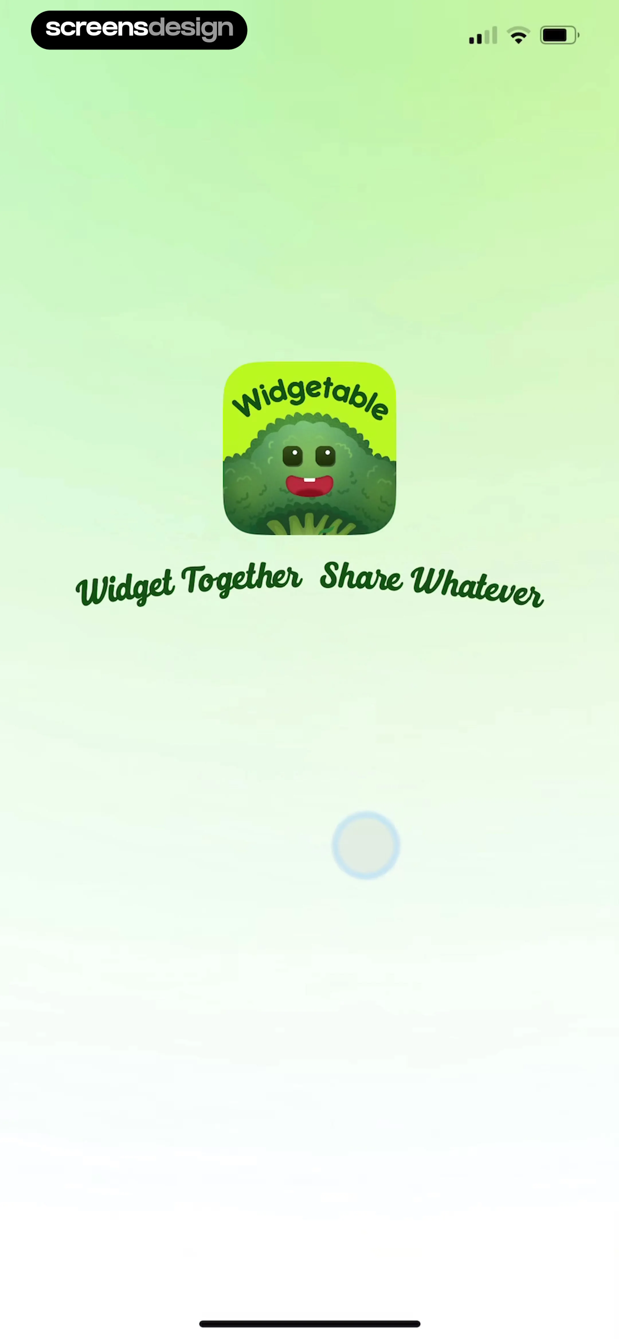 Widgetable: Besties & Couples | ScreensDesign