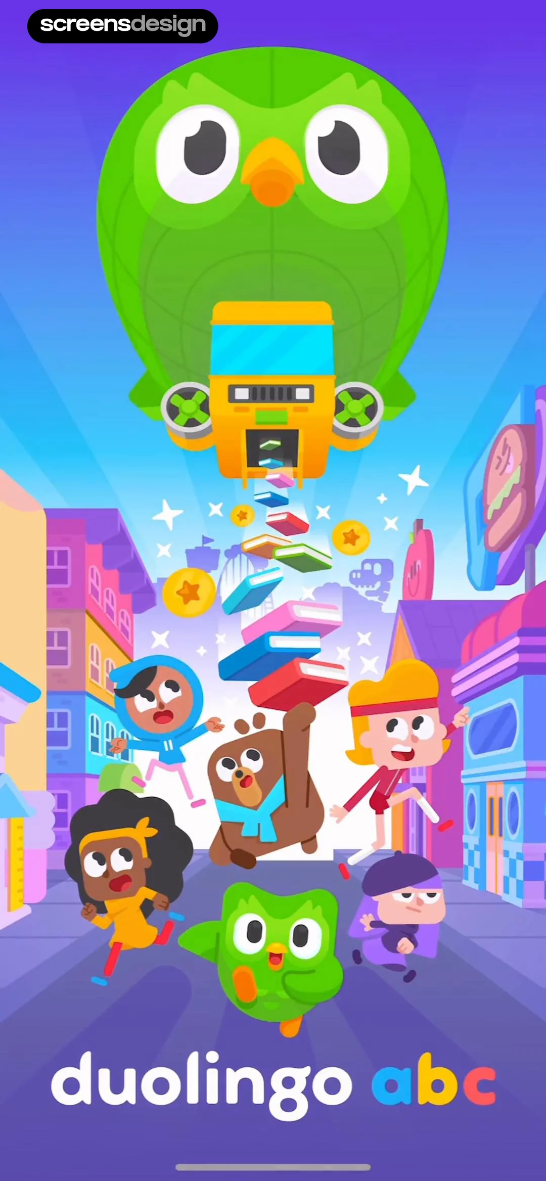 Learn to Read - Duolingo ABC | ScreensDesign