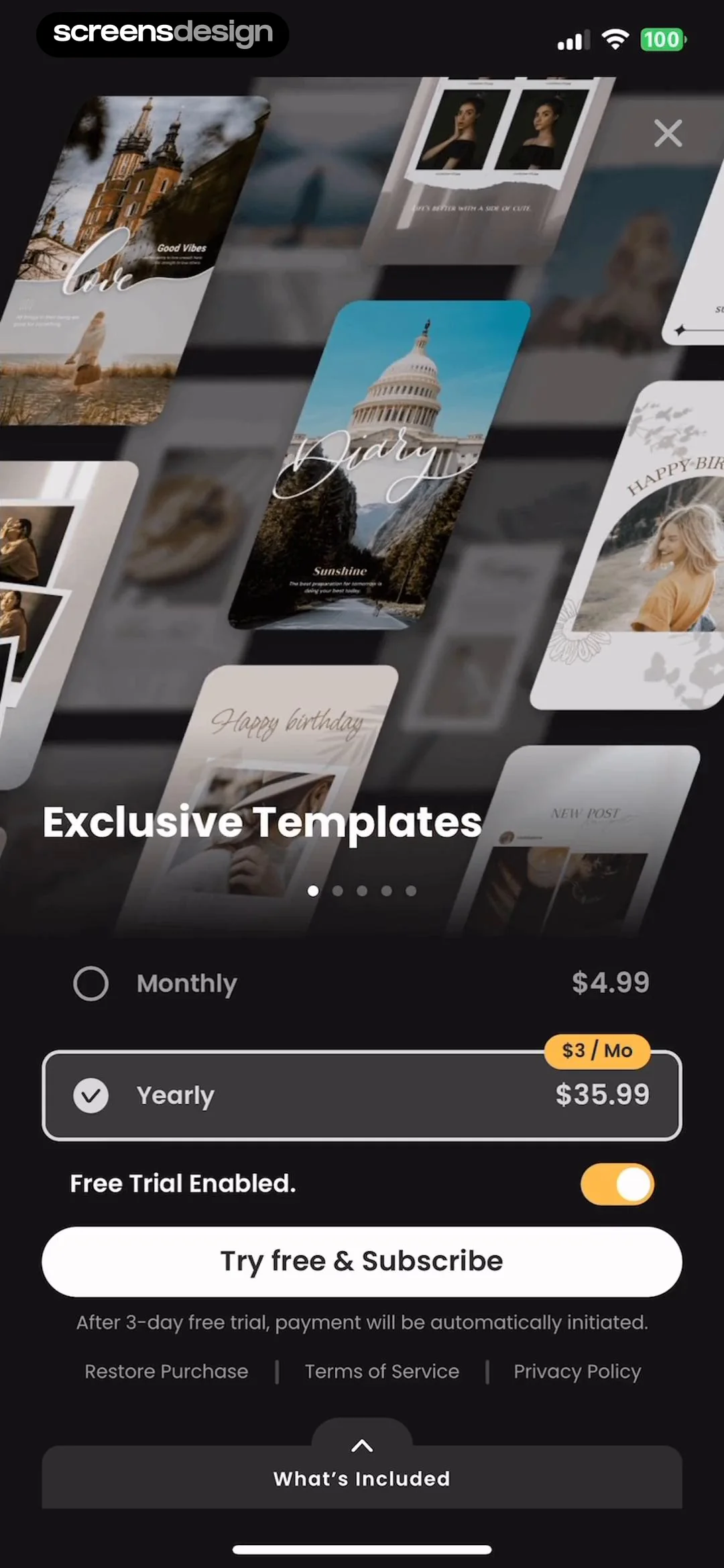 Vivisticker: Story Maker | ScreensDesign