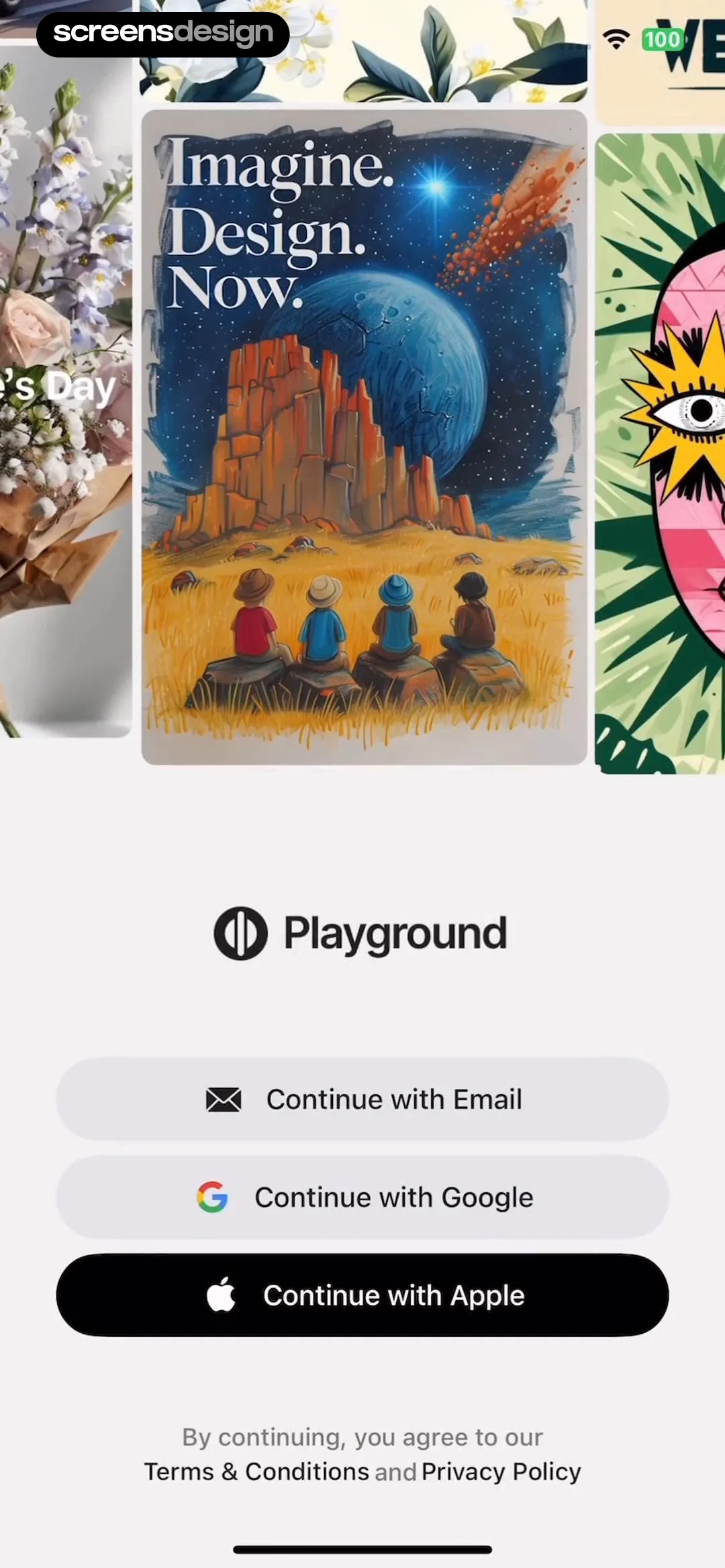 Playground: AI Design & Editor | ScreensDesign