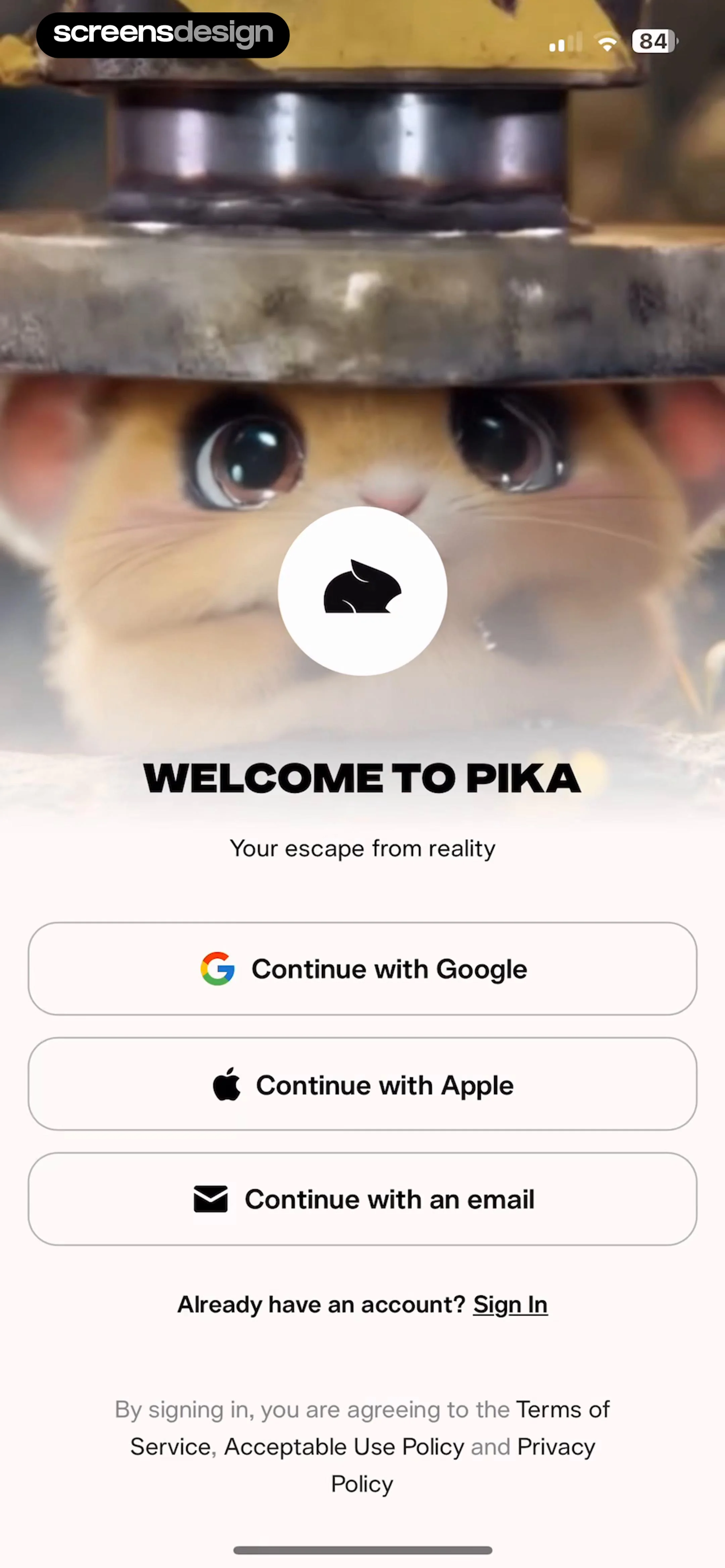 Pika - AI Video | ScreensDesign