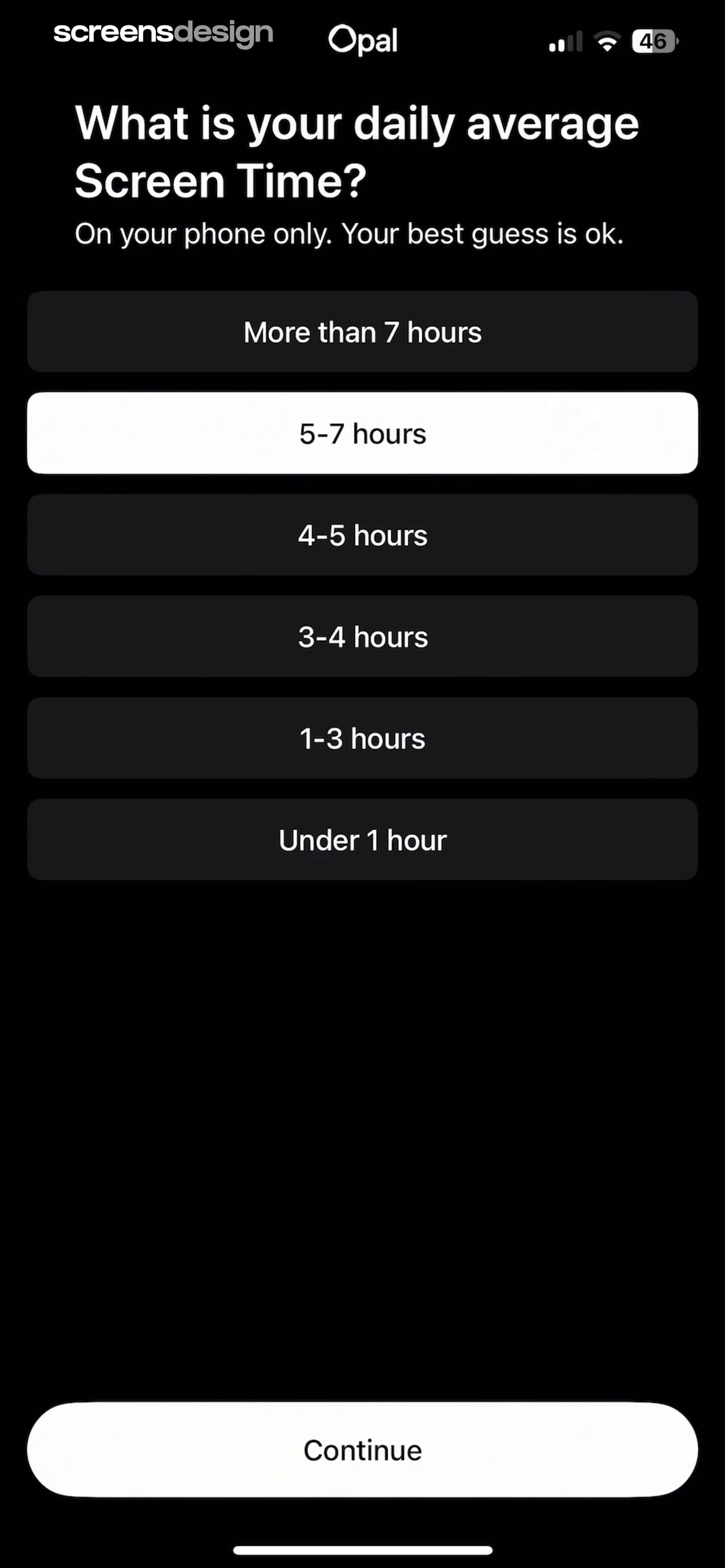 Opal: Screen Time Control | ScreensDesign