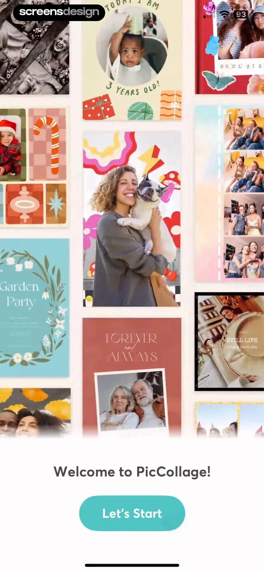 PicCollage: Magic Photo Editor | ScreensDesign