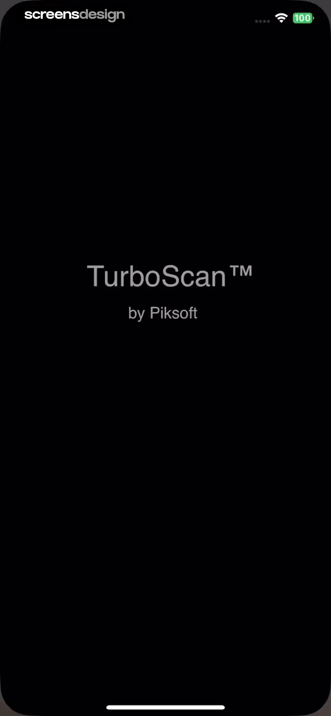 TurboScan™: document scanner | ScreensDesign