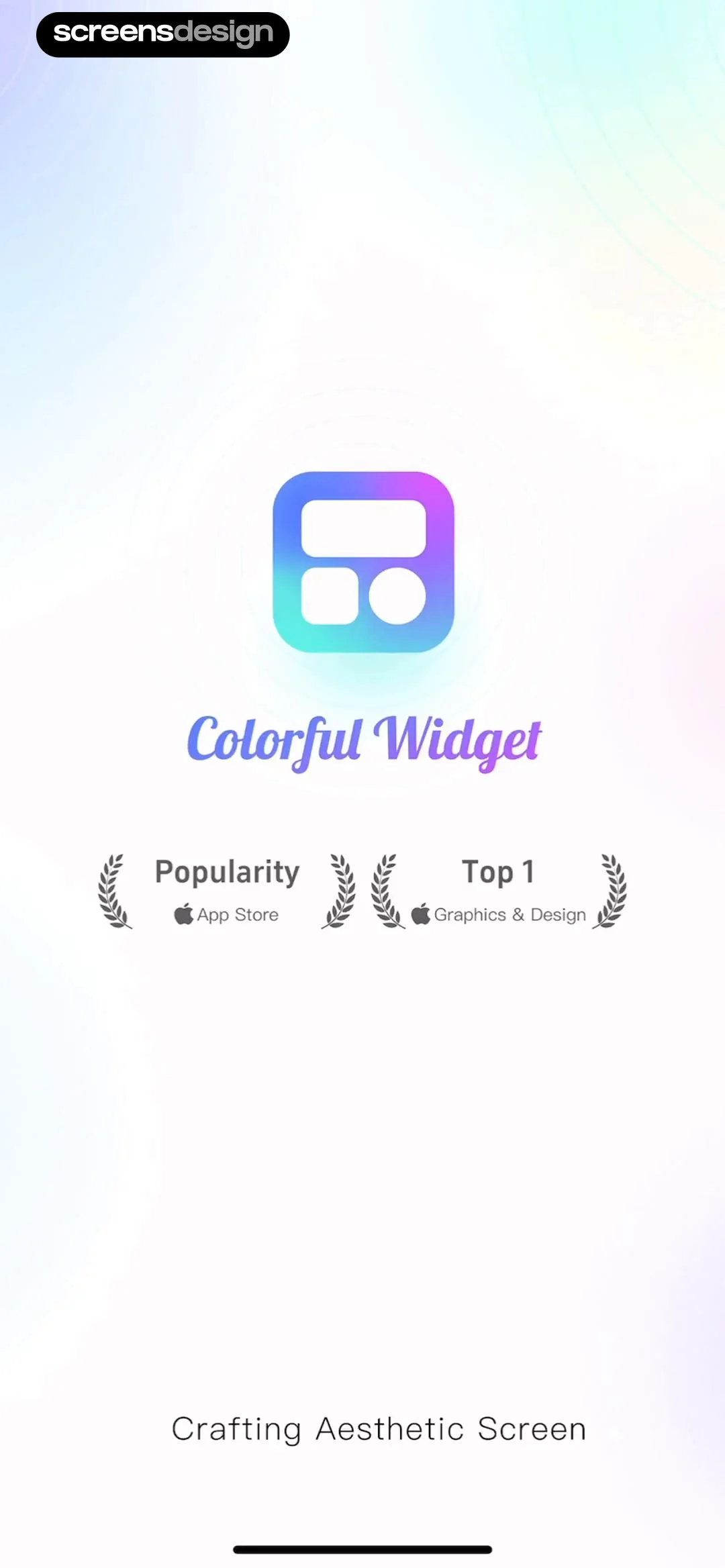 Colorful Widget- Icon & Themes | ScreensDesign