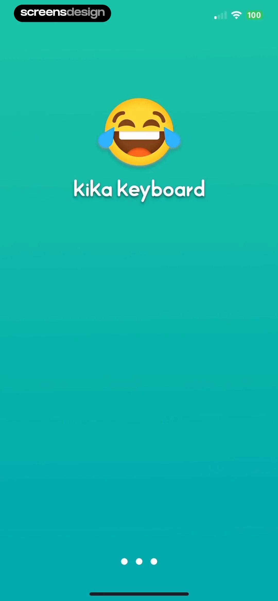 Kika Keyboard: Custom Themes | ScreensDesign