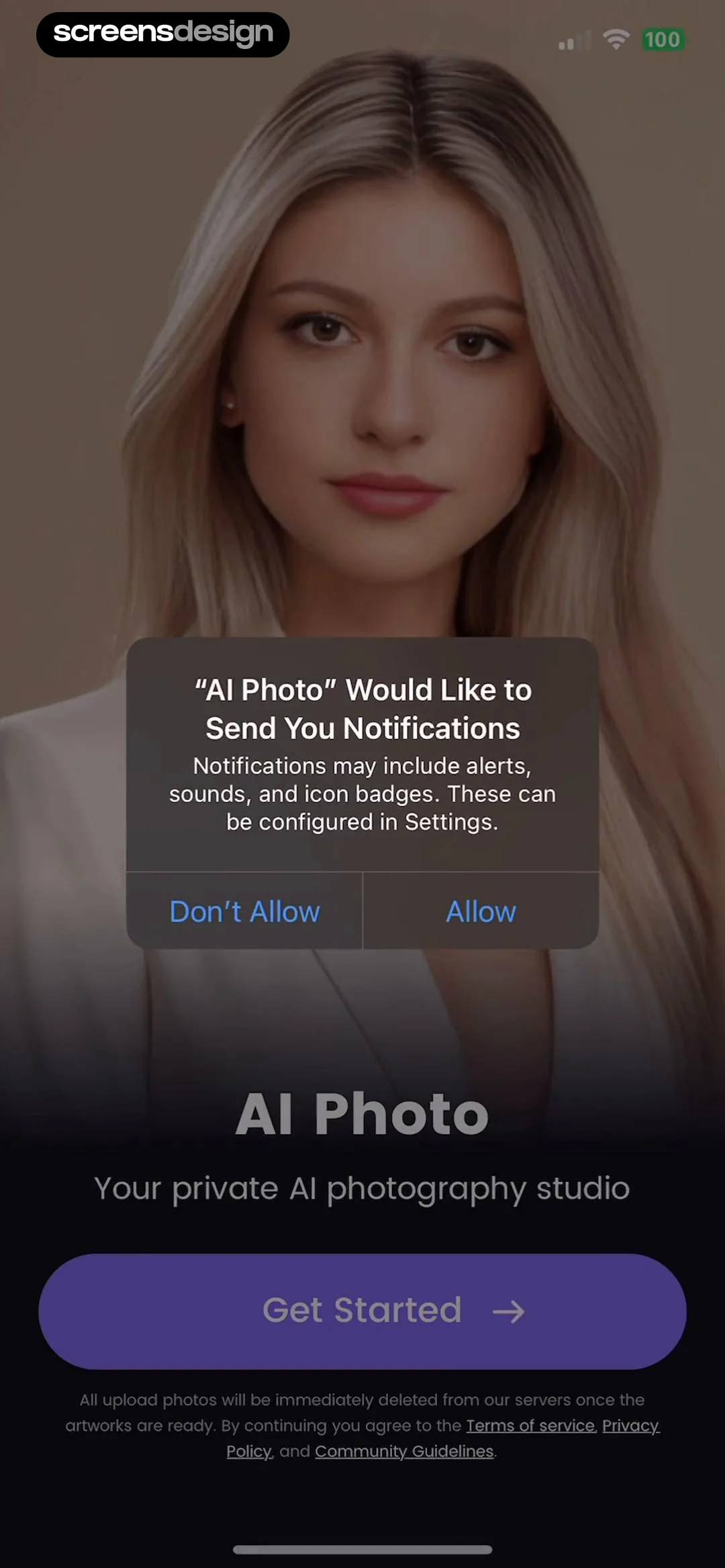AI Art Photo Editor, Enhancer | ScreensDesign