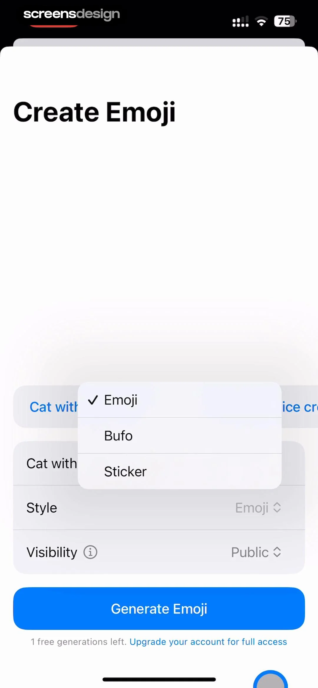 ScreensDesign: App Design Library & UI Inspiration | iOS Examples