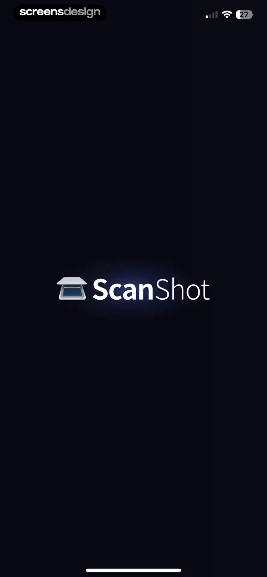 Scan Shot・Document Scanner PDF | ScreensDesign