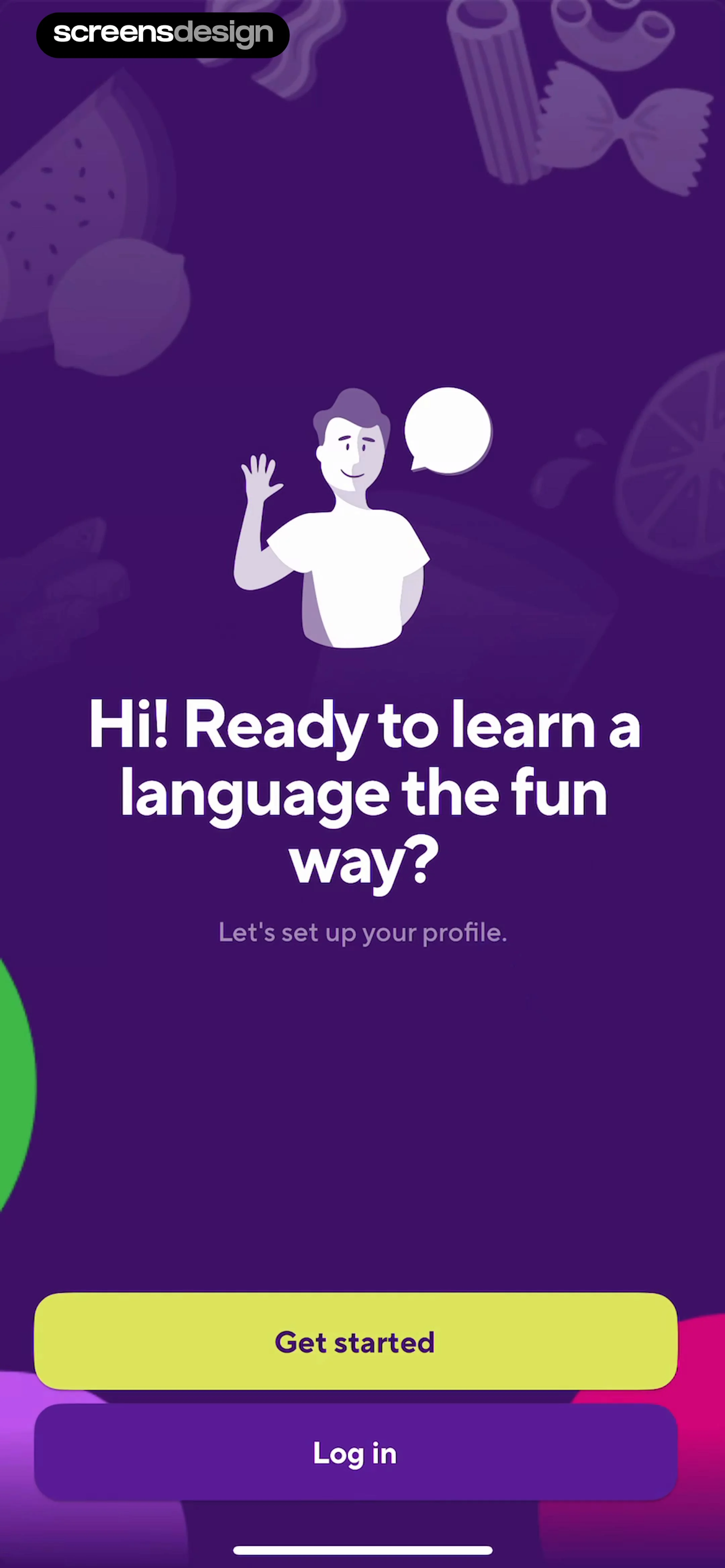 Drops: Language Learning Games | ScreensDesign