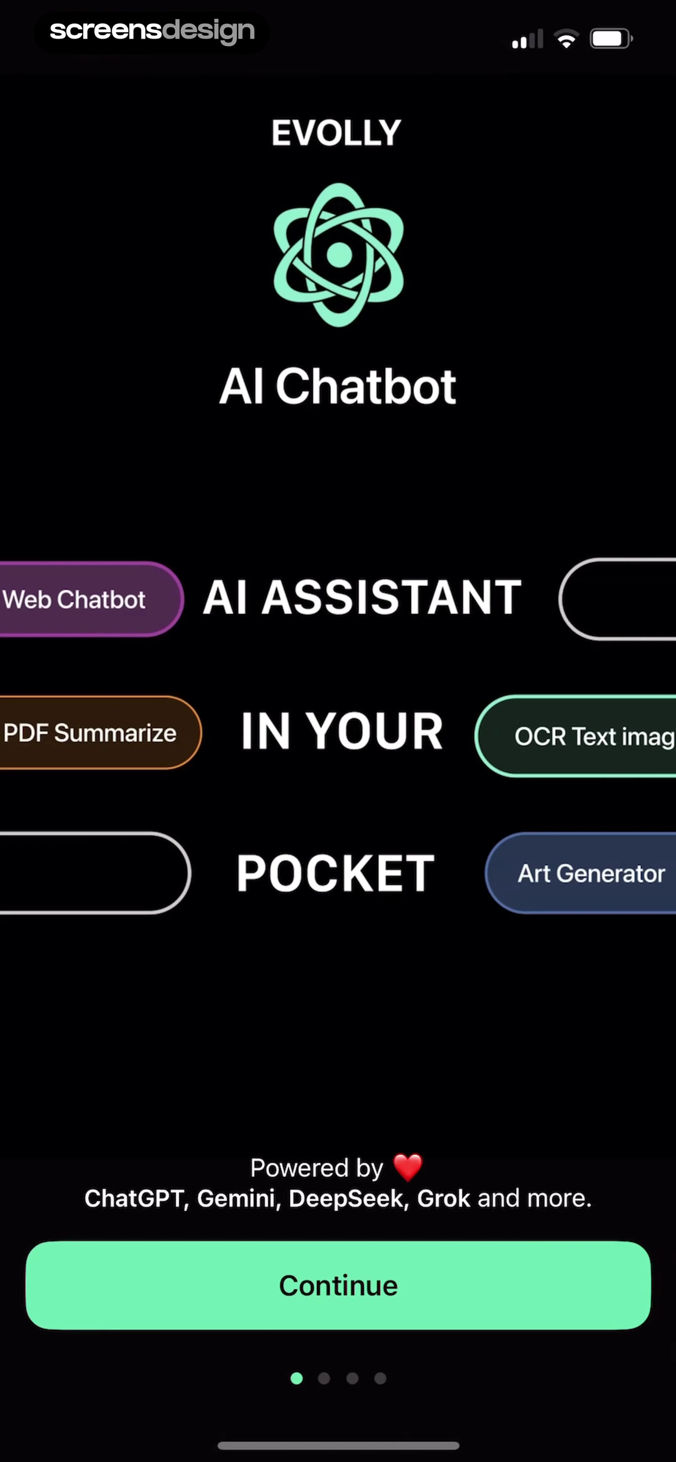 AI Chatbot - Ask Me Anything | ScreensDesign