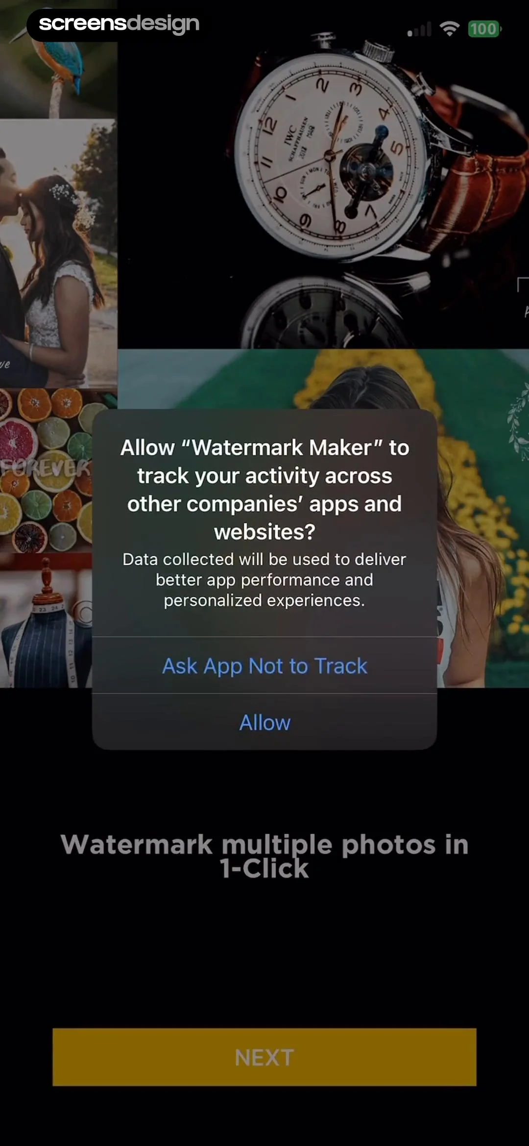 Watermark Maker: Add Signature | ScreensDesign