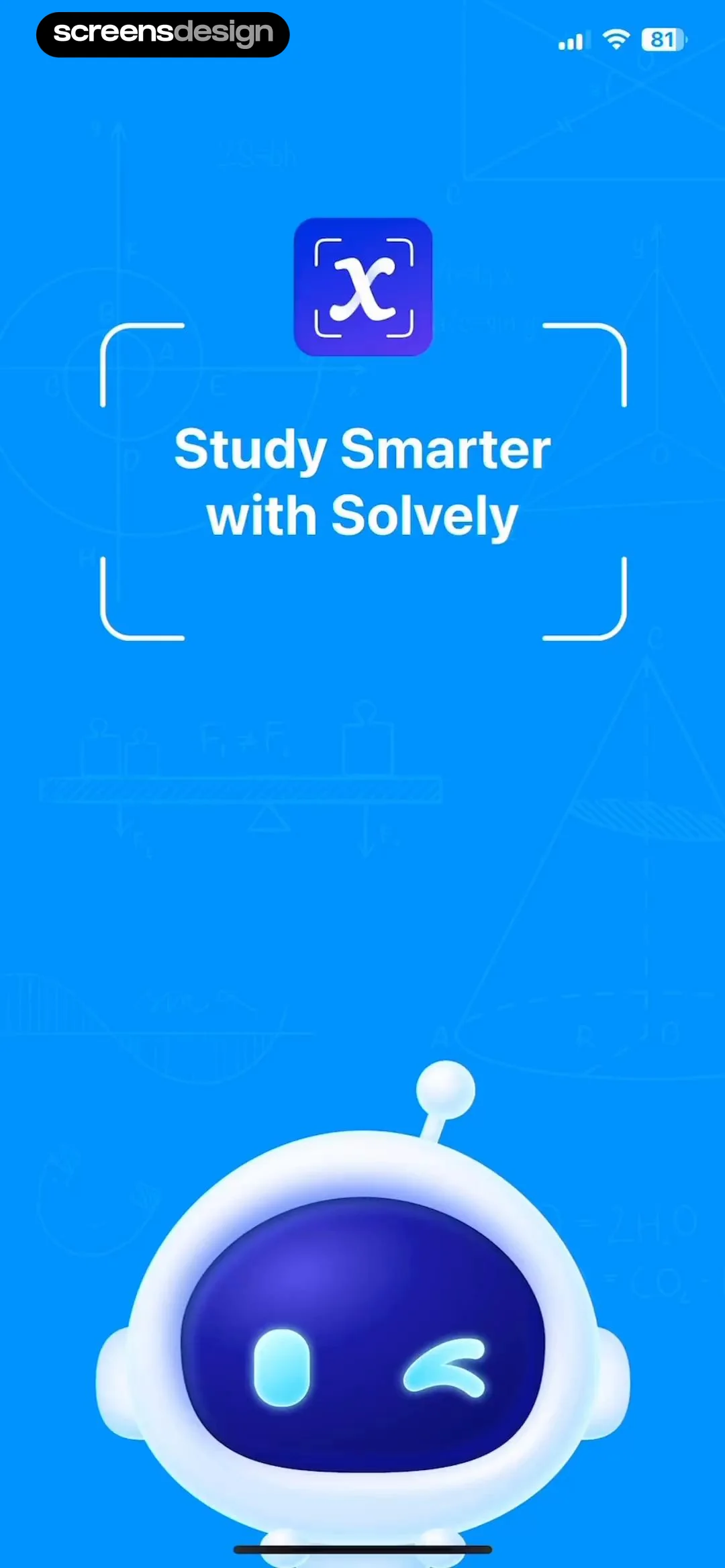 Solvely - AI Study Companion | ScreensDesign