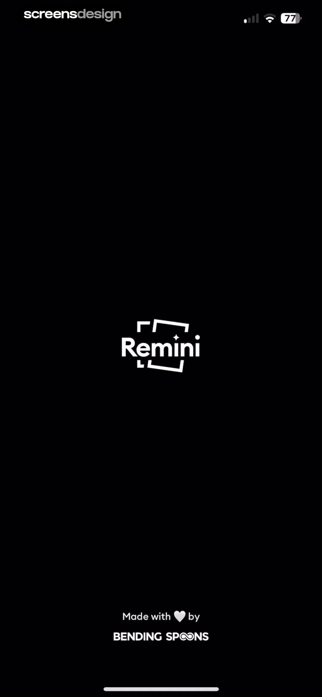 Remini - AI Photo Enhancer | ScreensDesign