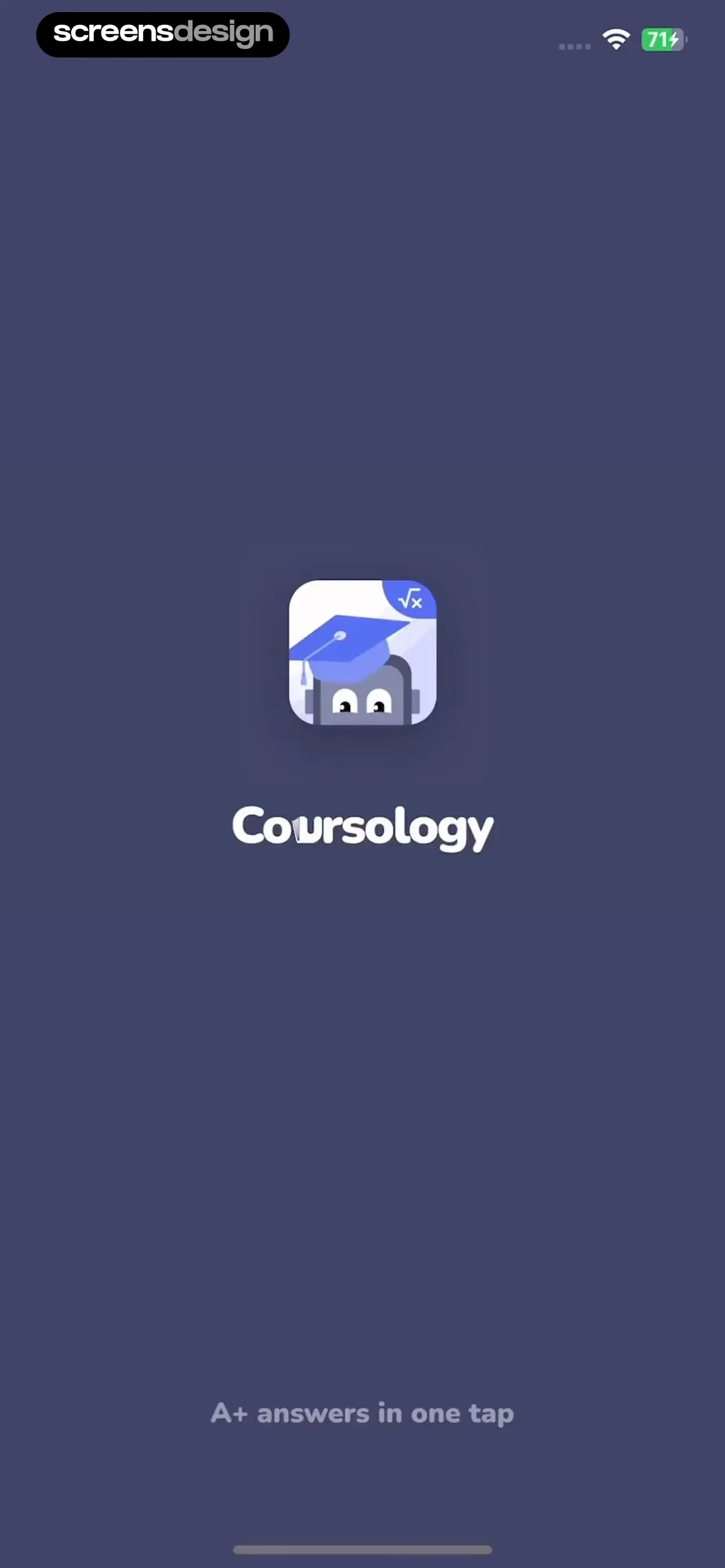 Answer App - Coursology AI | ScreensDesign