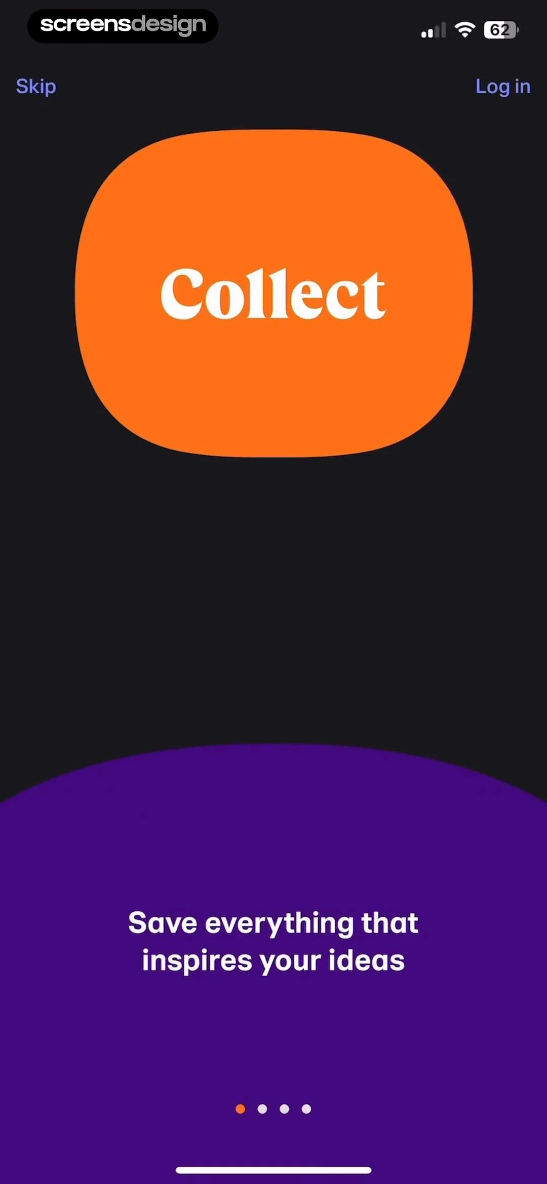 Collect by WeTransfer | ScreensDesign