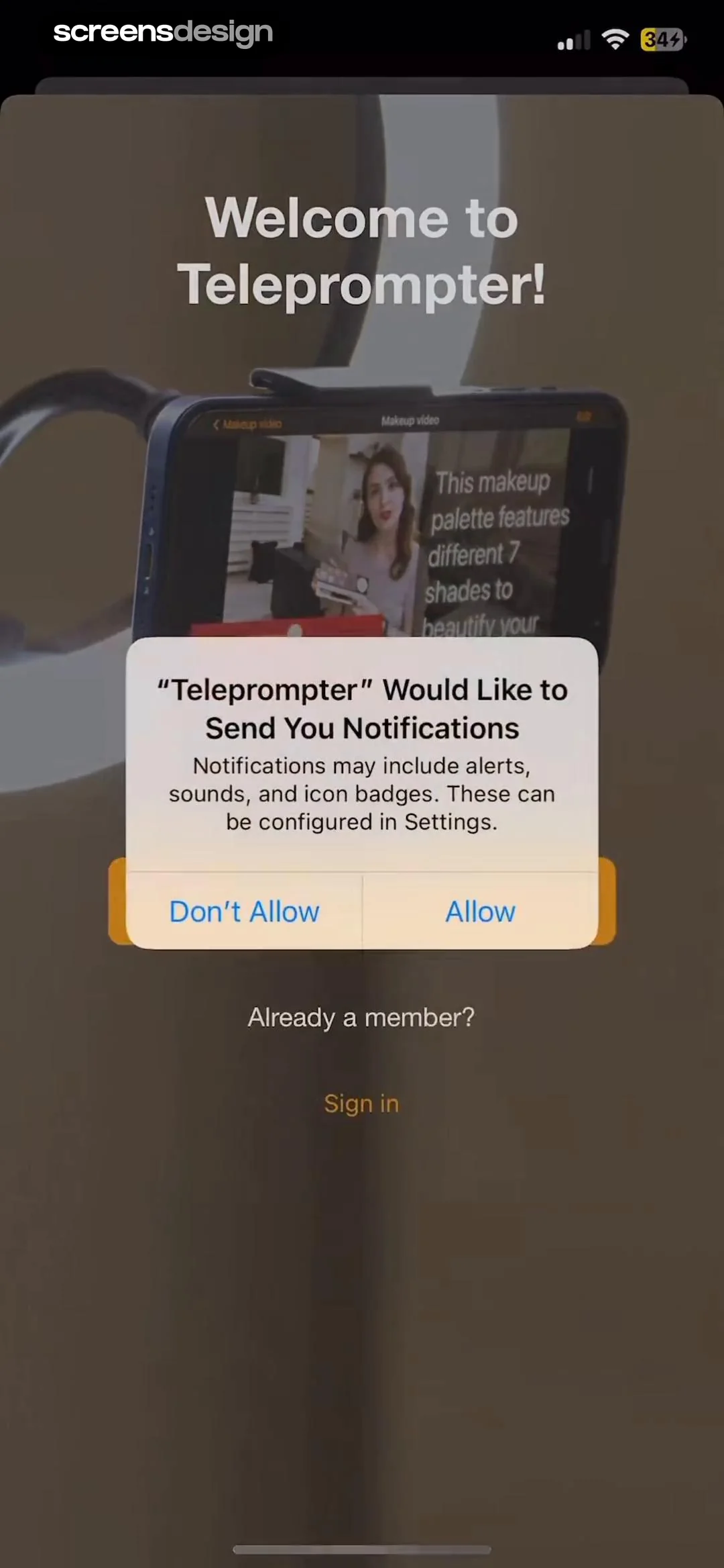 Teleprompter.com | ScreensDesign