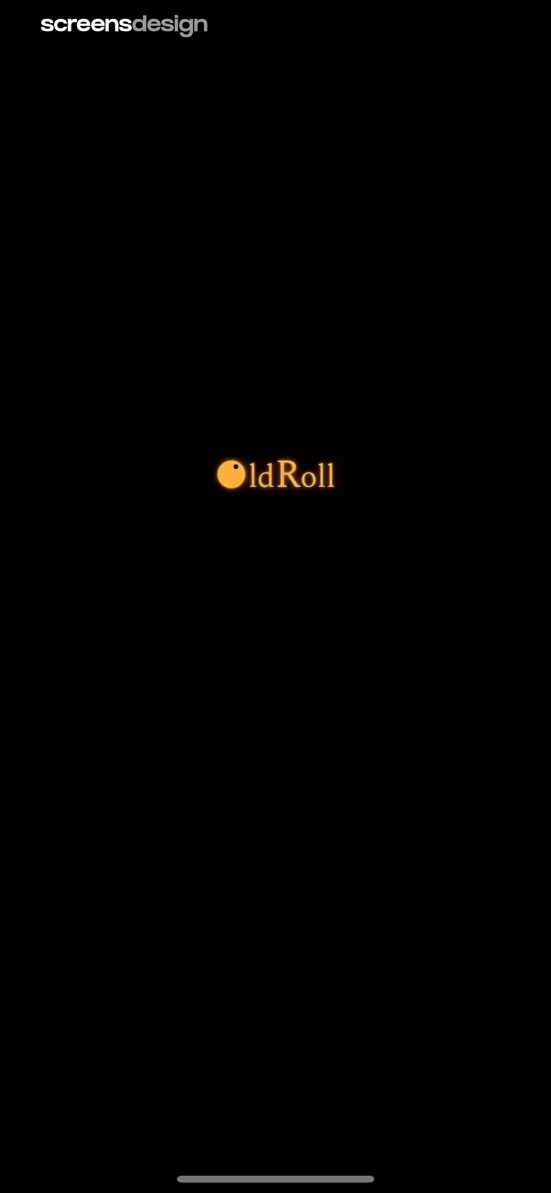 OldRoll - Vintage Film Camera | ScreensDesign