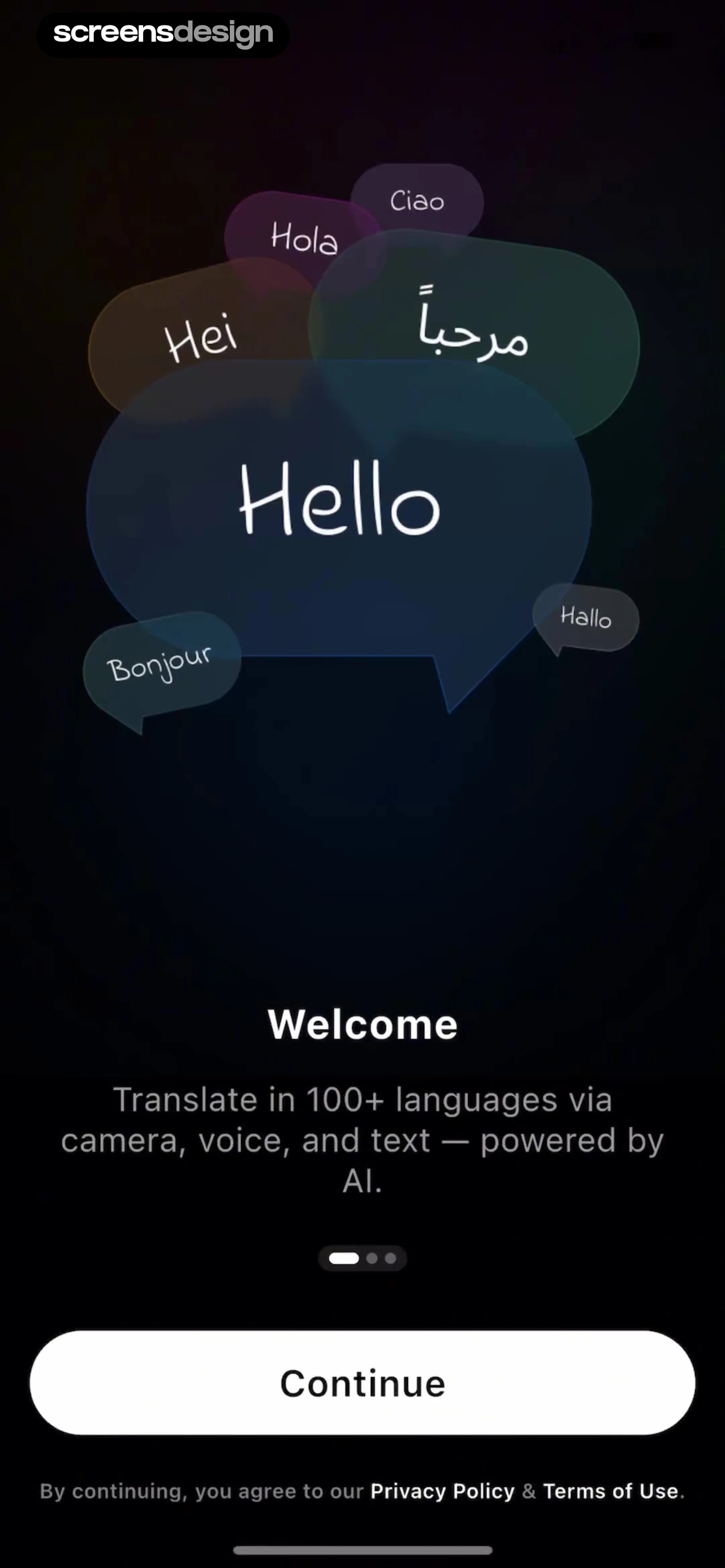 AI Translator - Translate AI | ScreensDesign