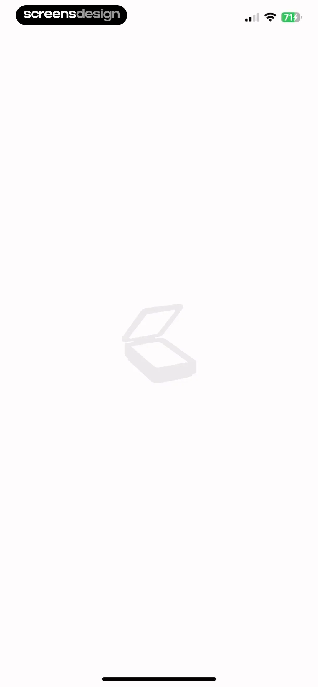 Tiny Scanner - PDF Scanner App | ScreensDesign