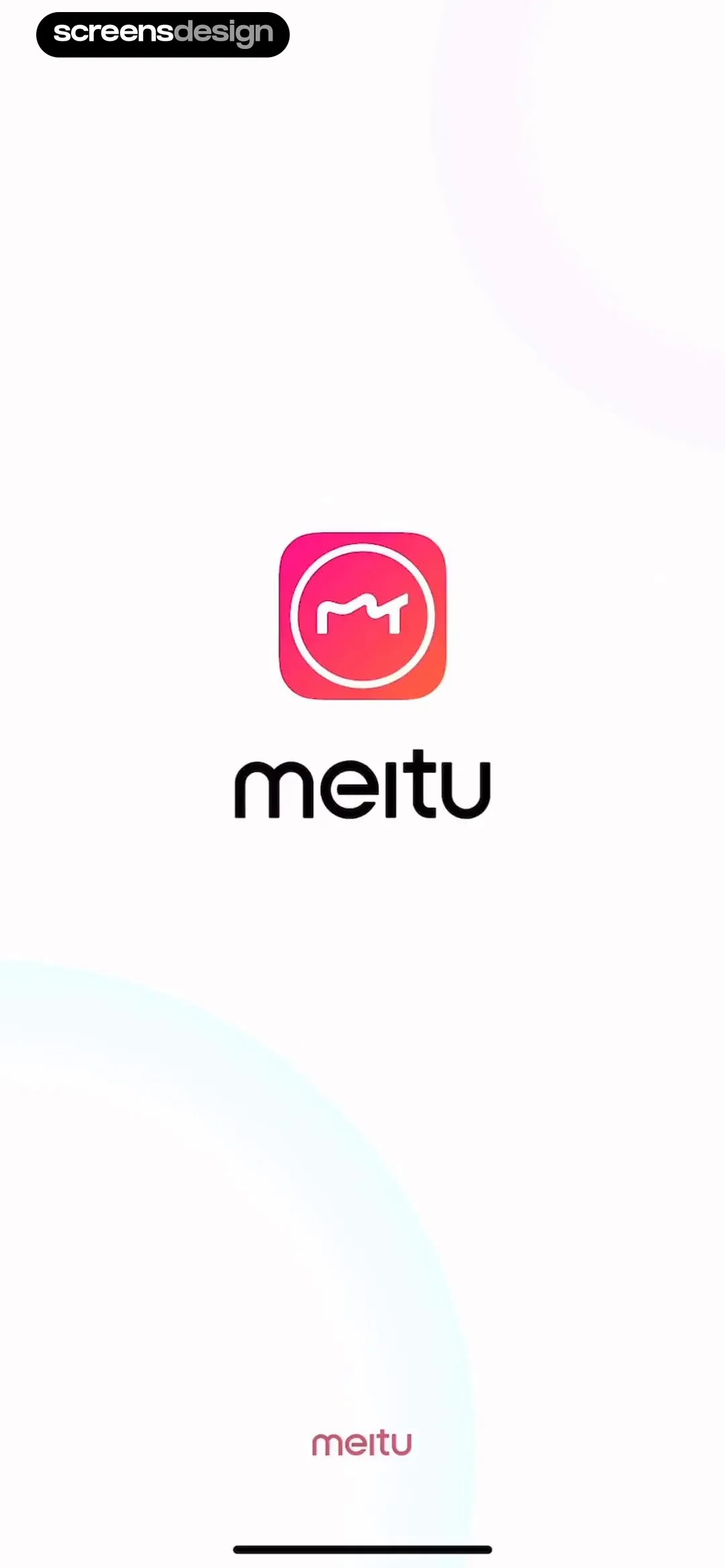 Meitu- Photo & Video Editor | ScreensDesign