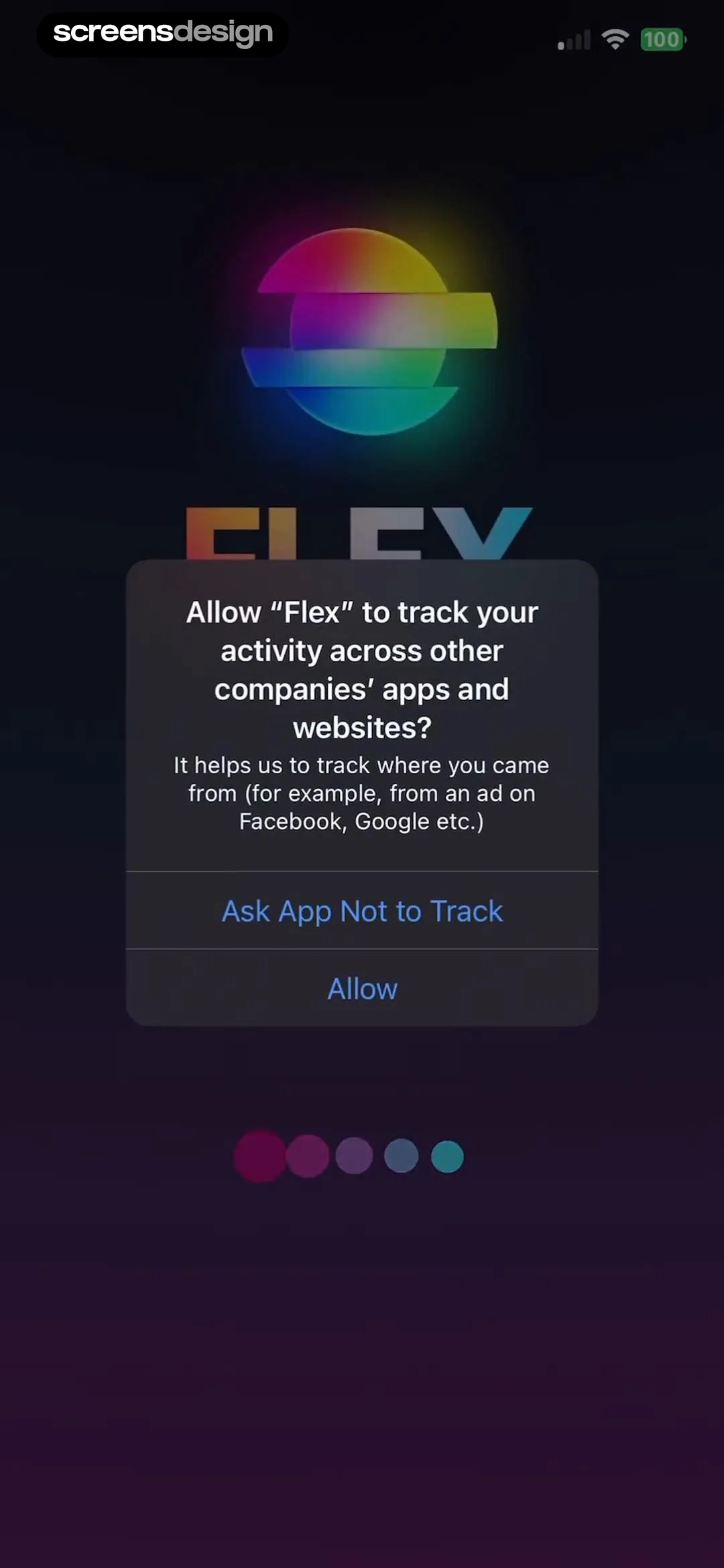 AI Wallpapers & Widgets - Flex | ScreensDesign