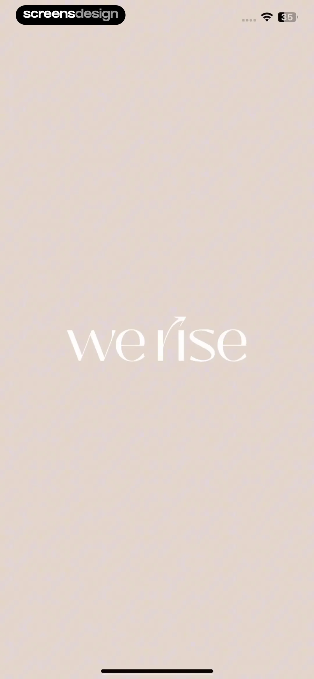 WeRise App | ScreensDesign