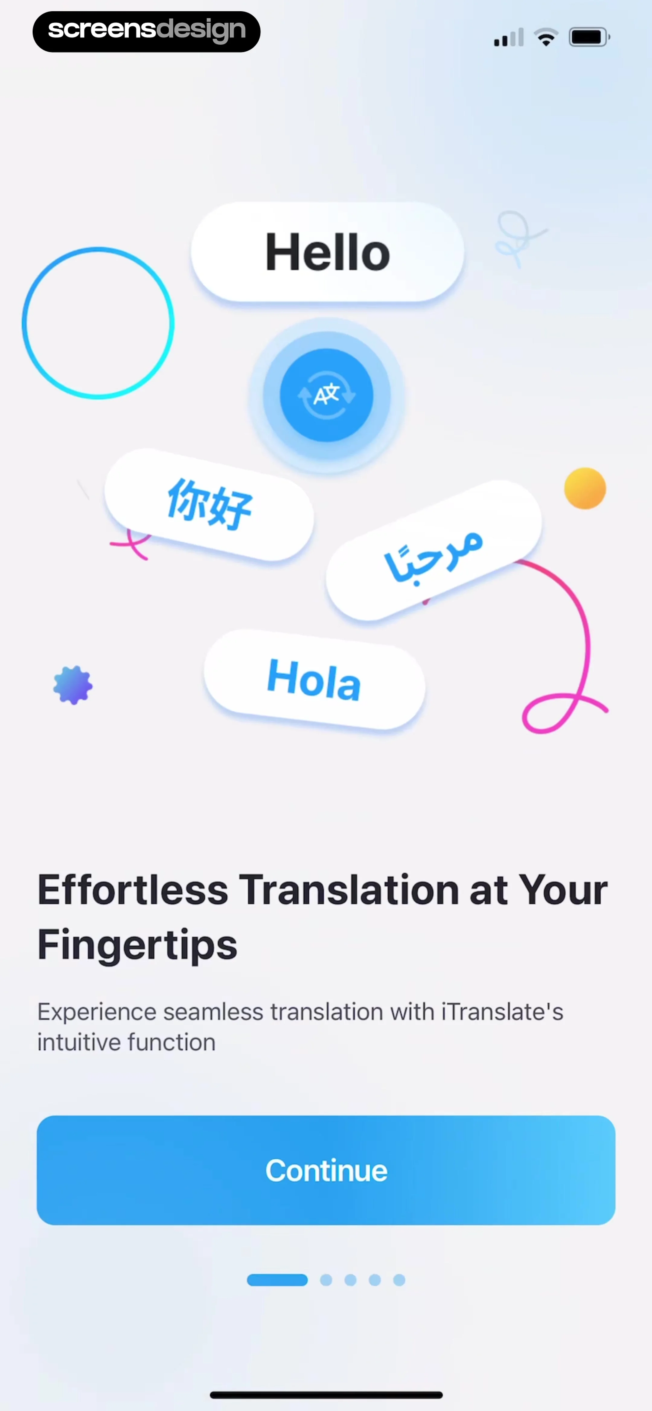 iTranslate Translator | ScreensDesign