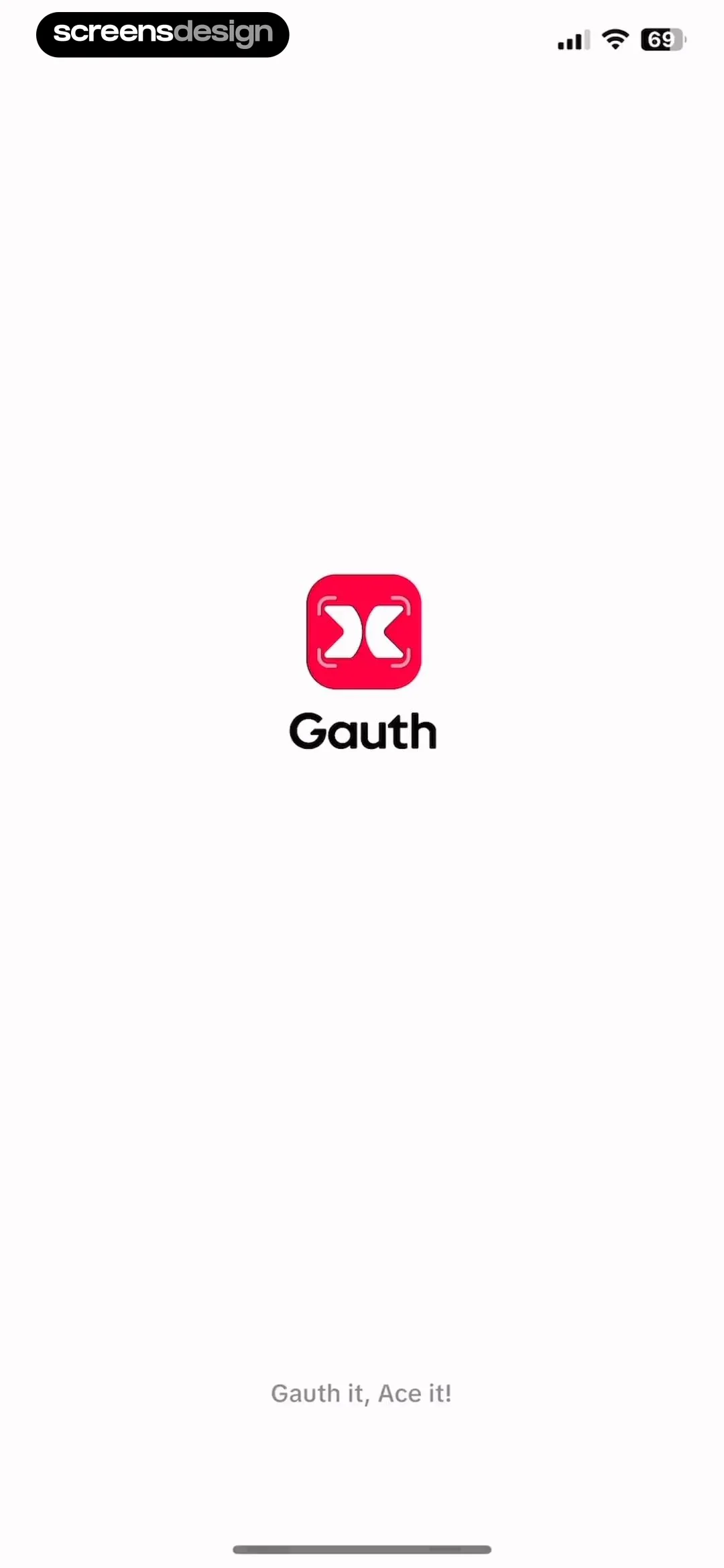 Gauth: AI Study Companion | ScreensDesign