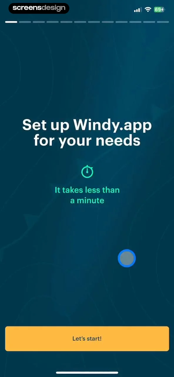 Windy.app — Wind, Tides, Radar | ScreensDesign