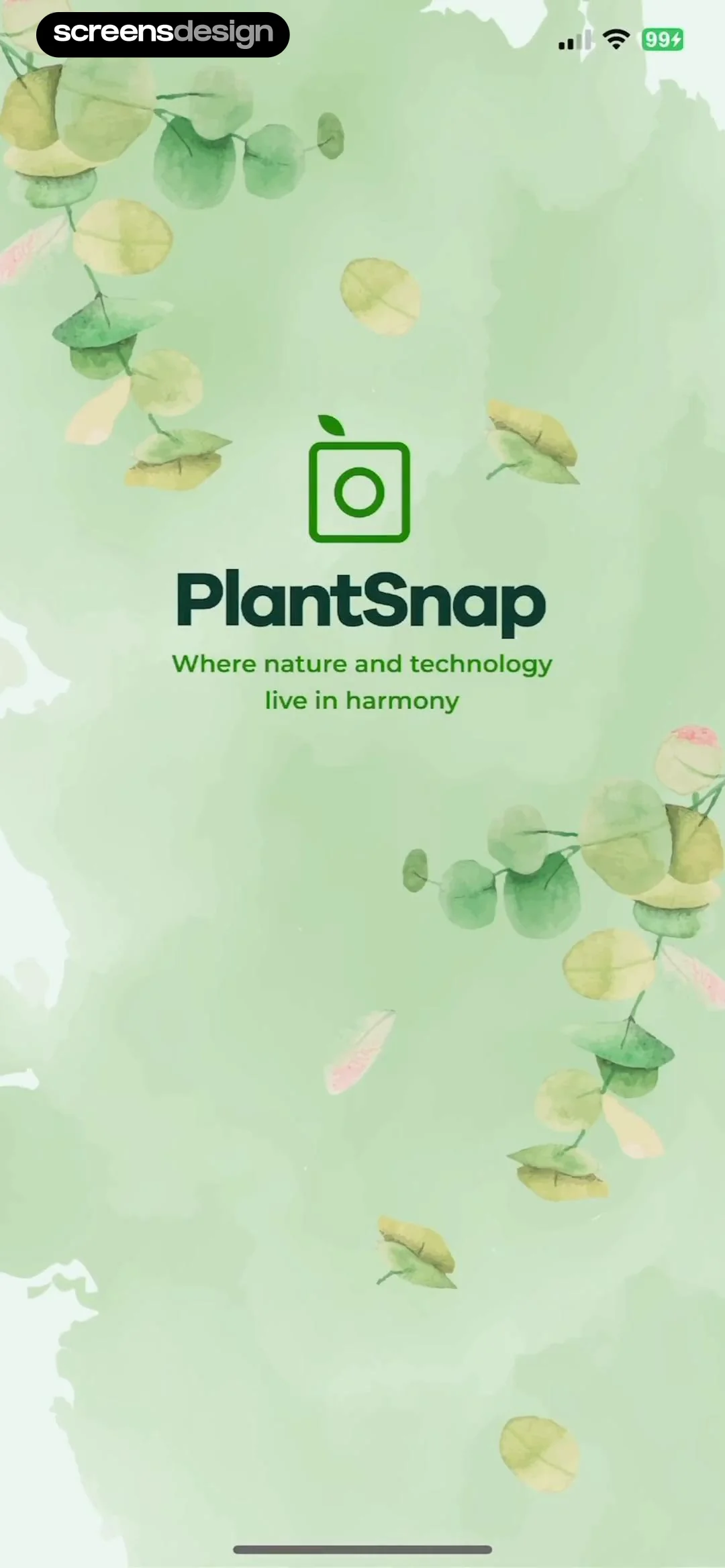PlantSnap - Plant Scanner | ScreensDesign