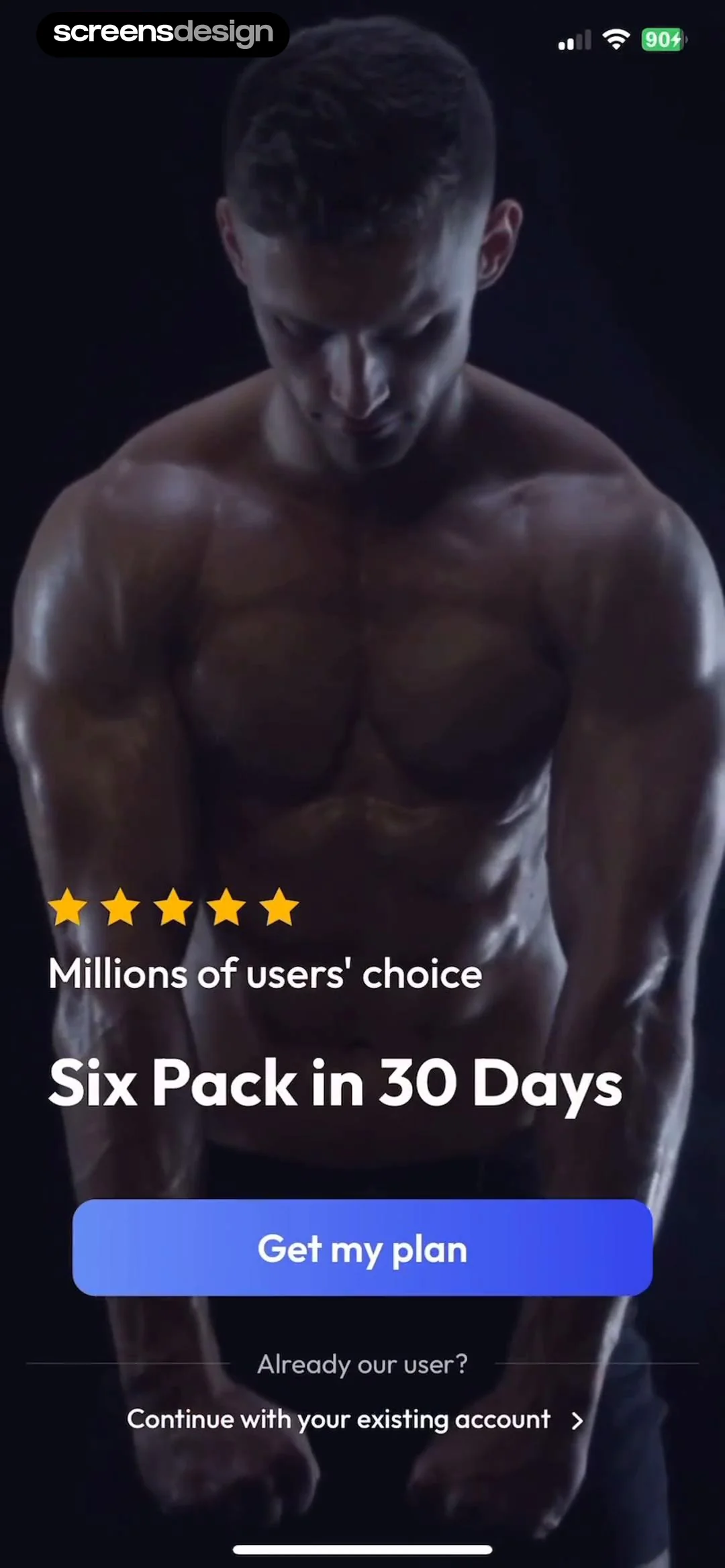 Six Pack in 30 Days - 6 Pack | ScreensDesign