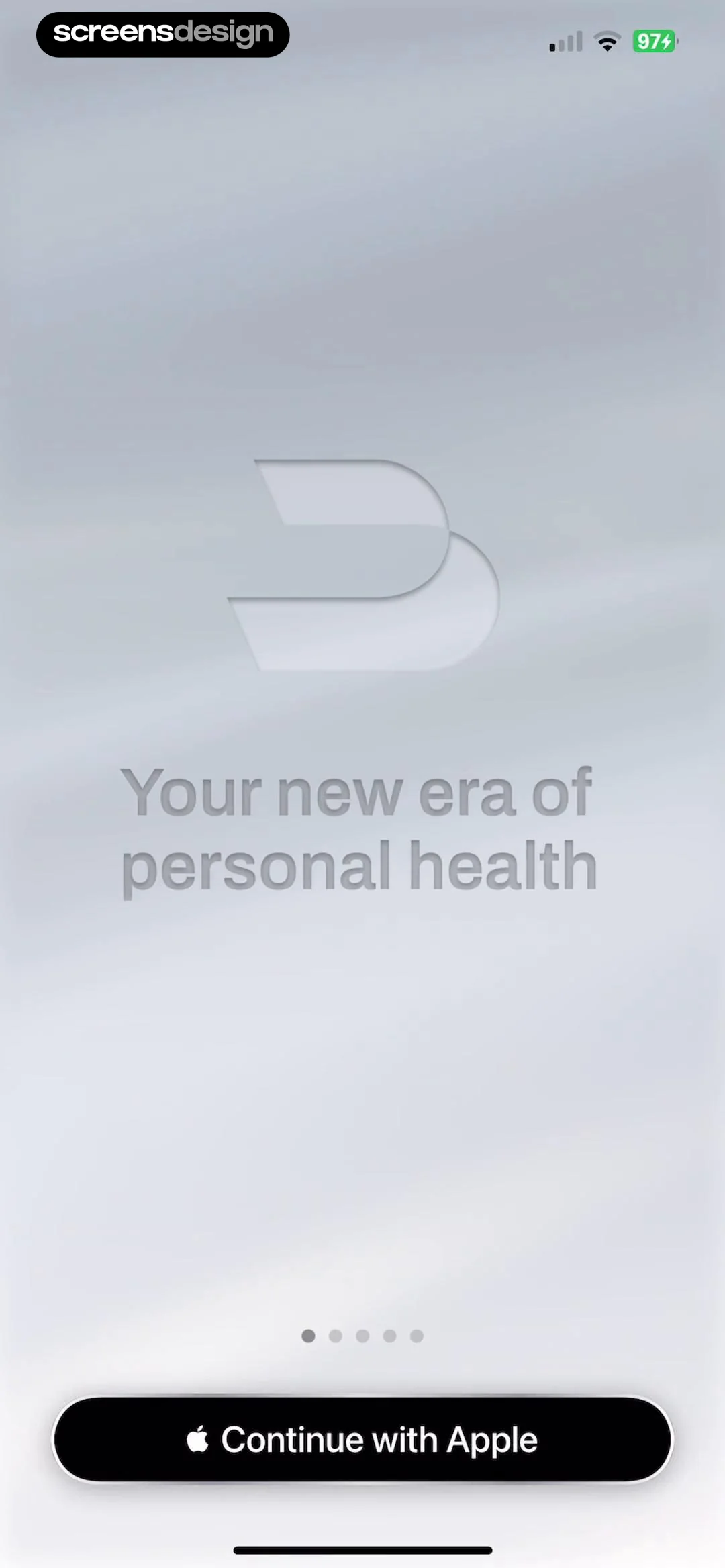 Bevel: Health & Performance | ScreensDesign